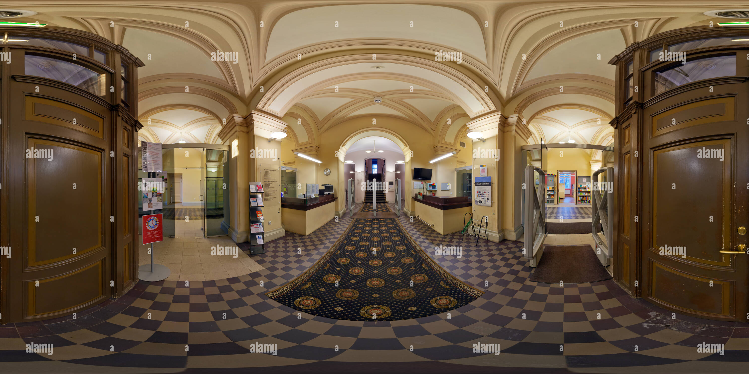 360° view of Tallinn Central Library (1st floor - Alamy