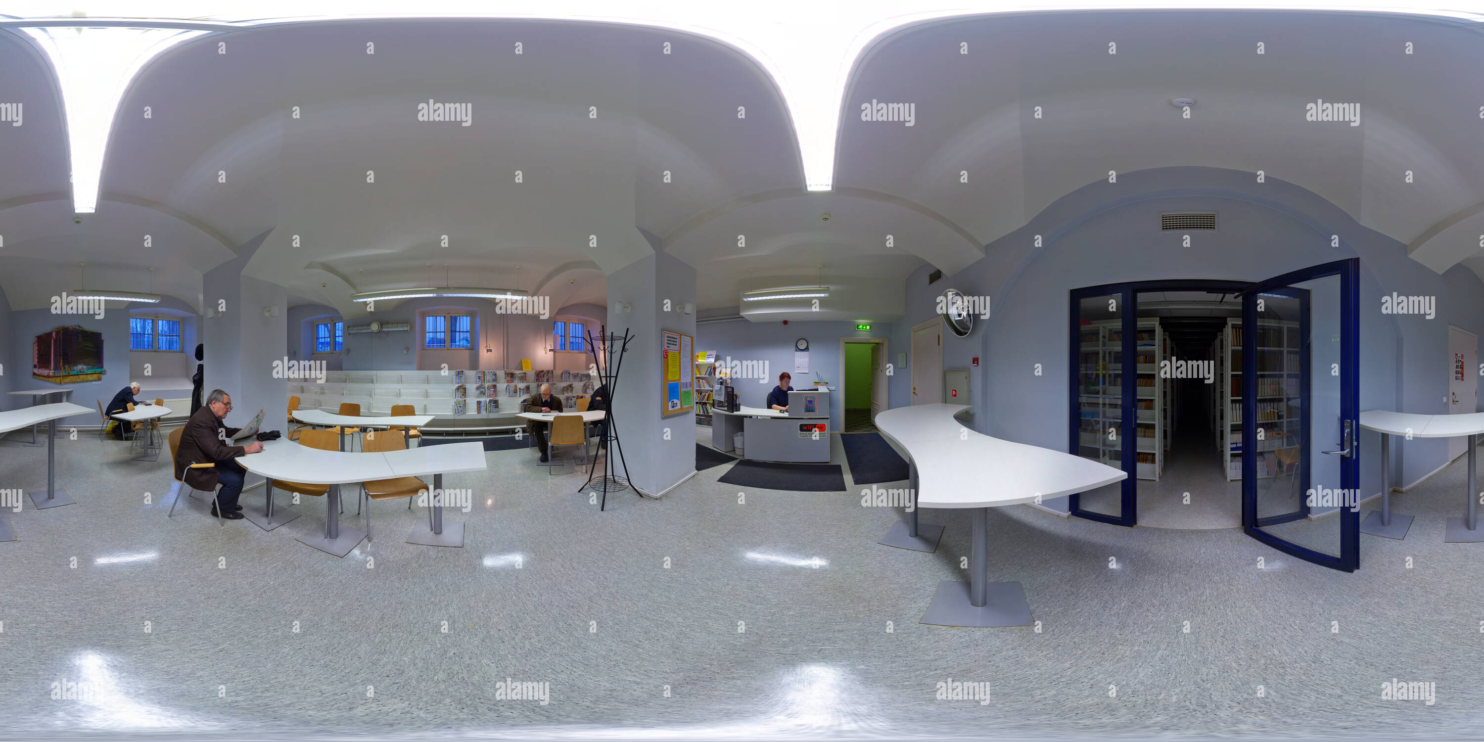360° view of Tallinn Central Library (ground floor - Alamy