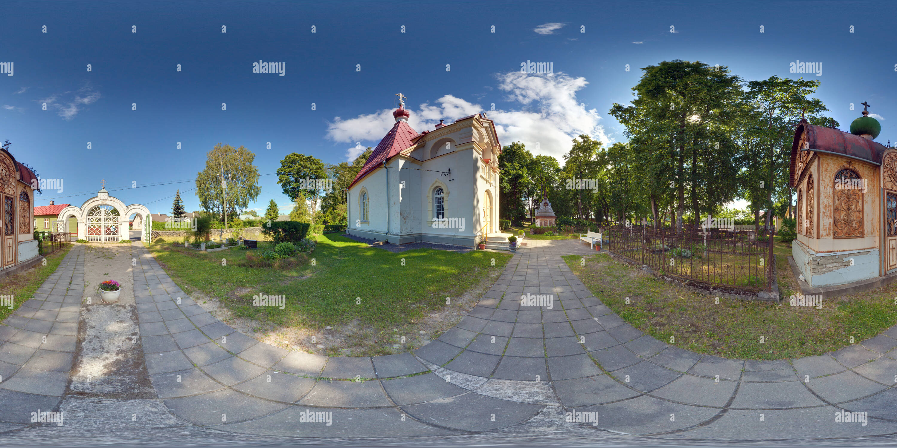 360° view of Church of St Prince Alexander Nevsky (1897 - Alamy