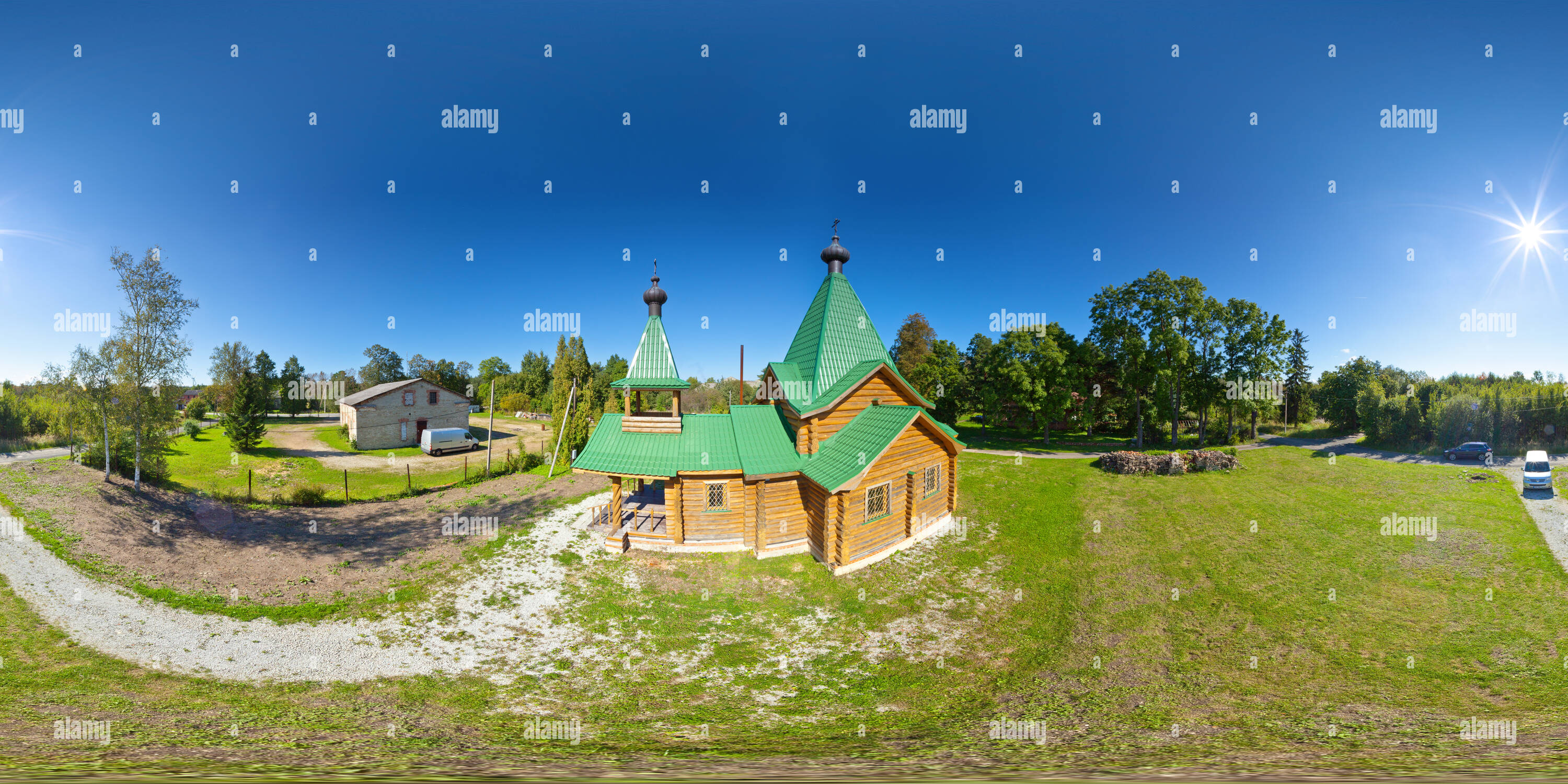 360° view of Church of St Xenia of St Petersburg - Alamy