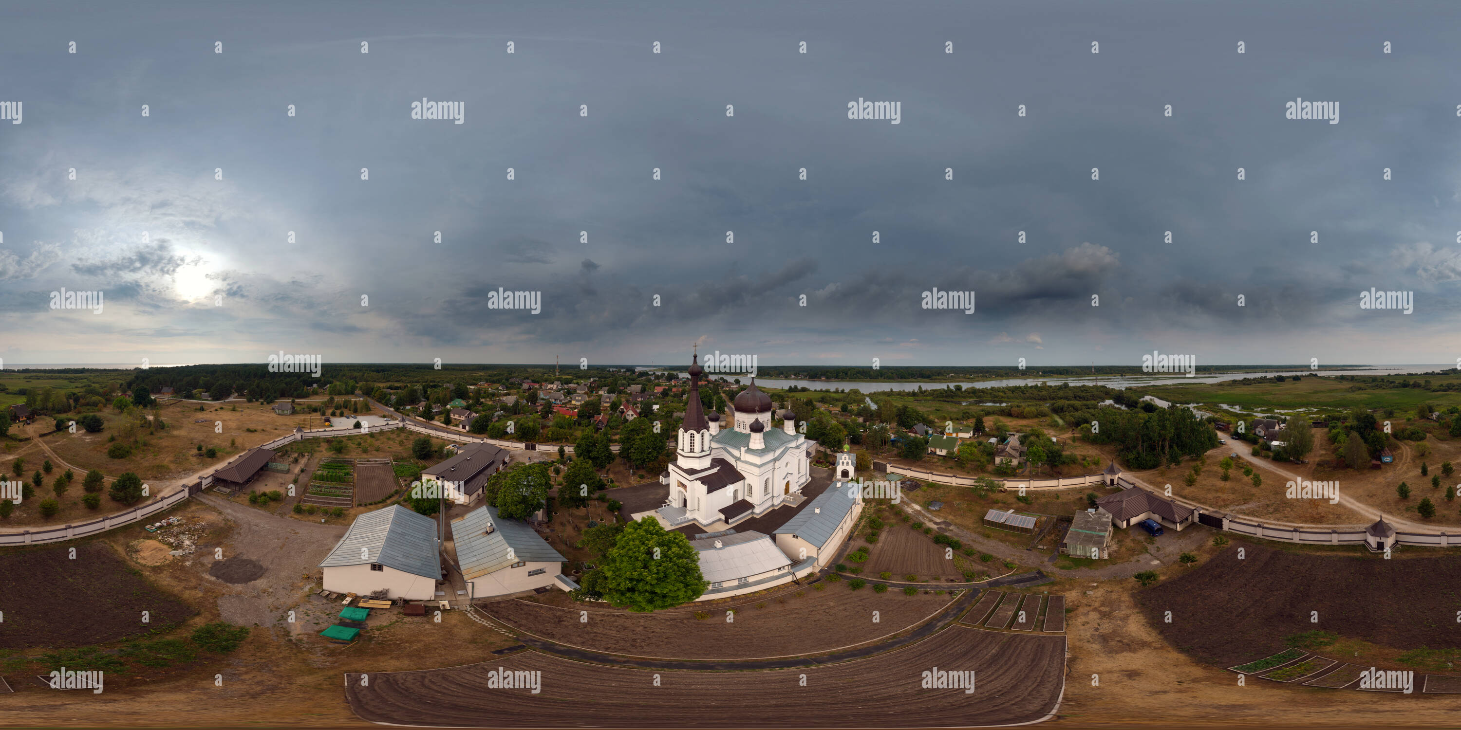 360° view of Church of St Prophet Elly - Alamy