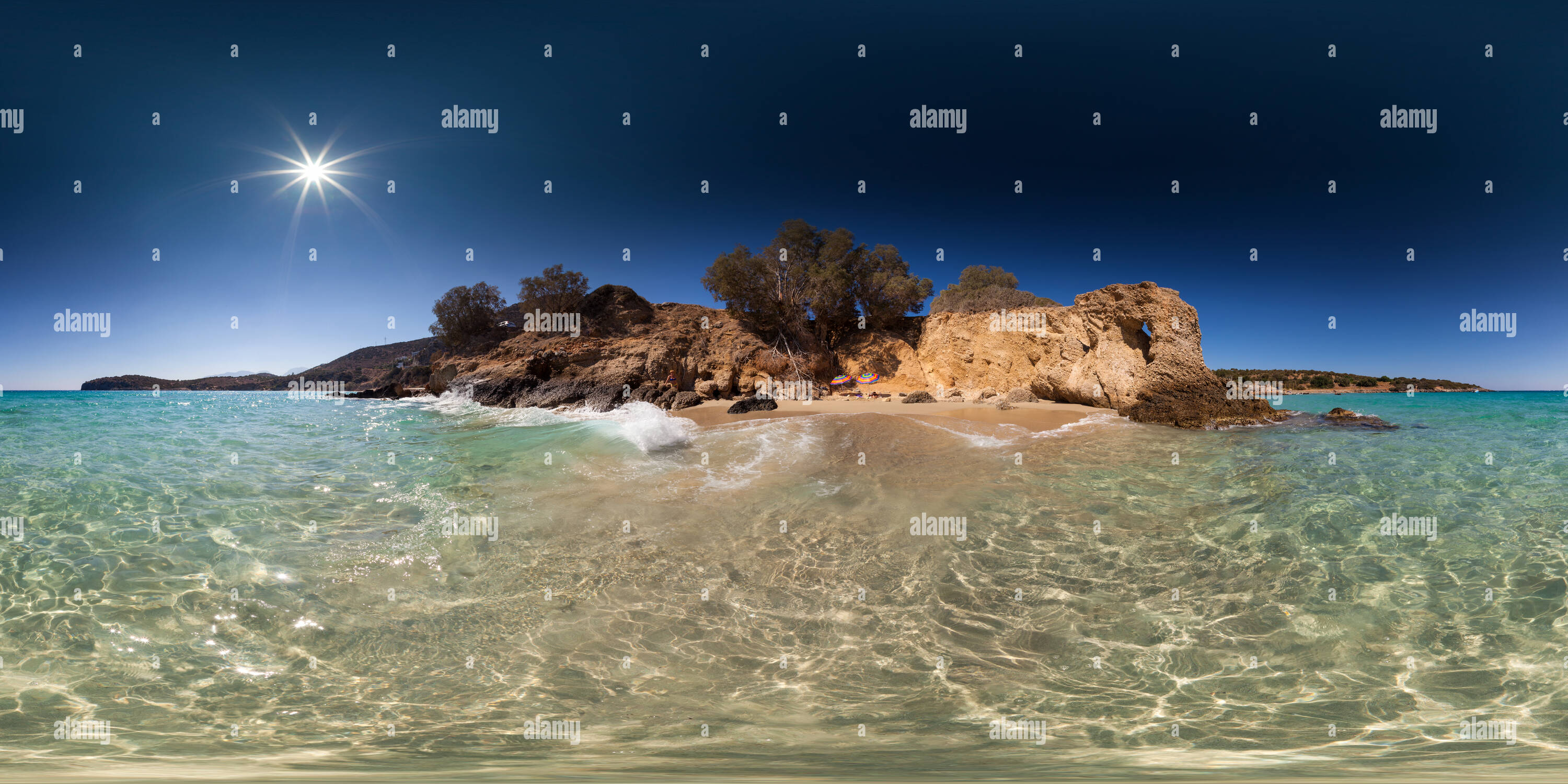 Voulisma beach crete hi-res stock photography and images - Alamy