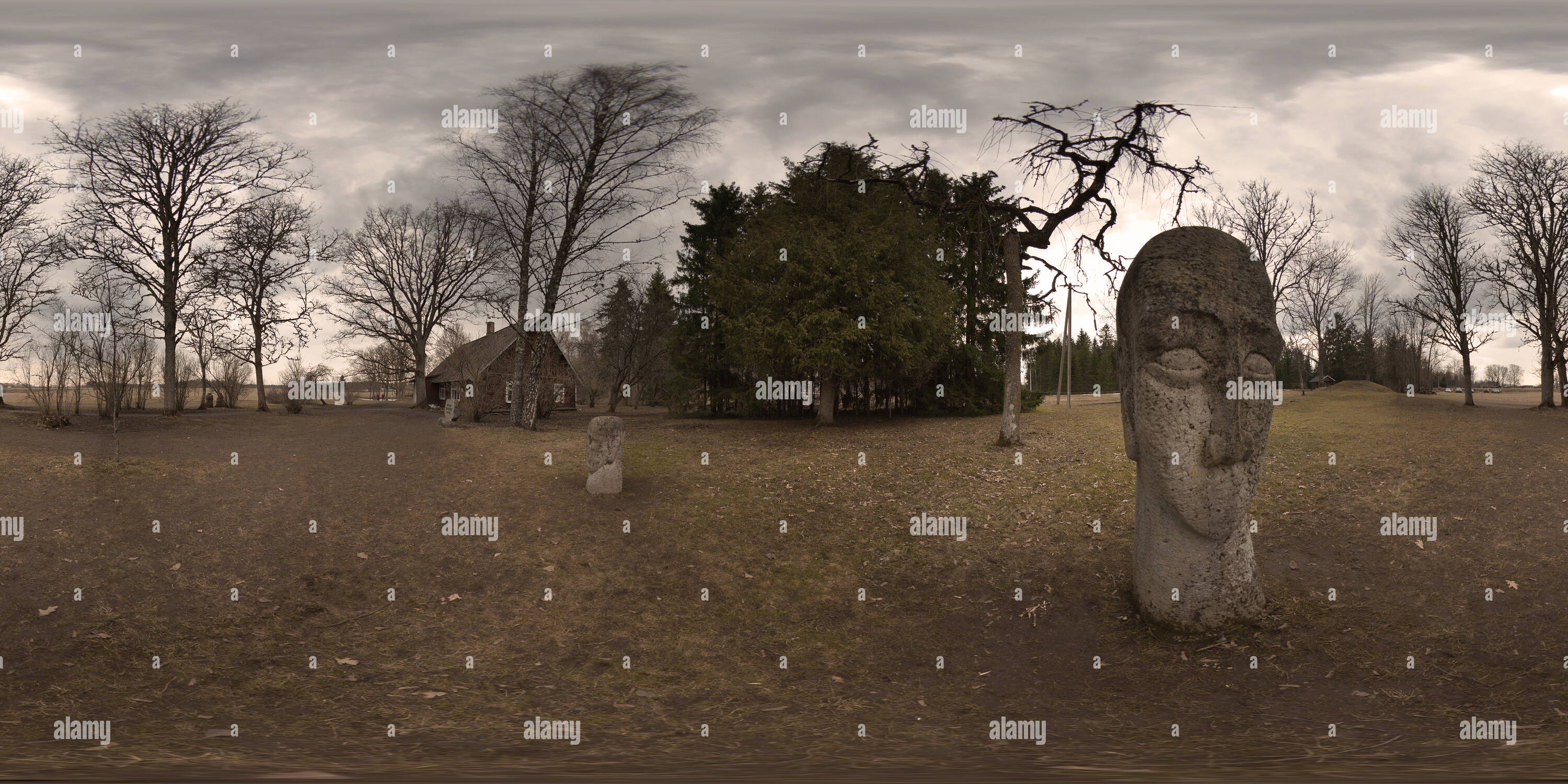 360° view of Sculpture by Ülo Õun in Tuhala - Alamy