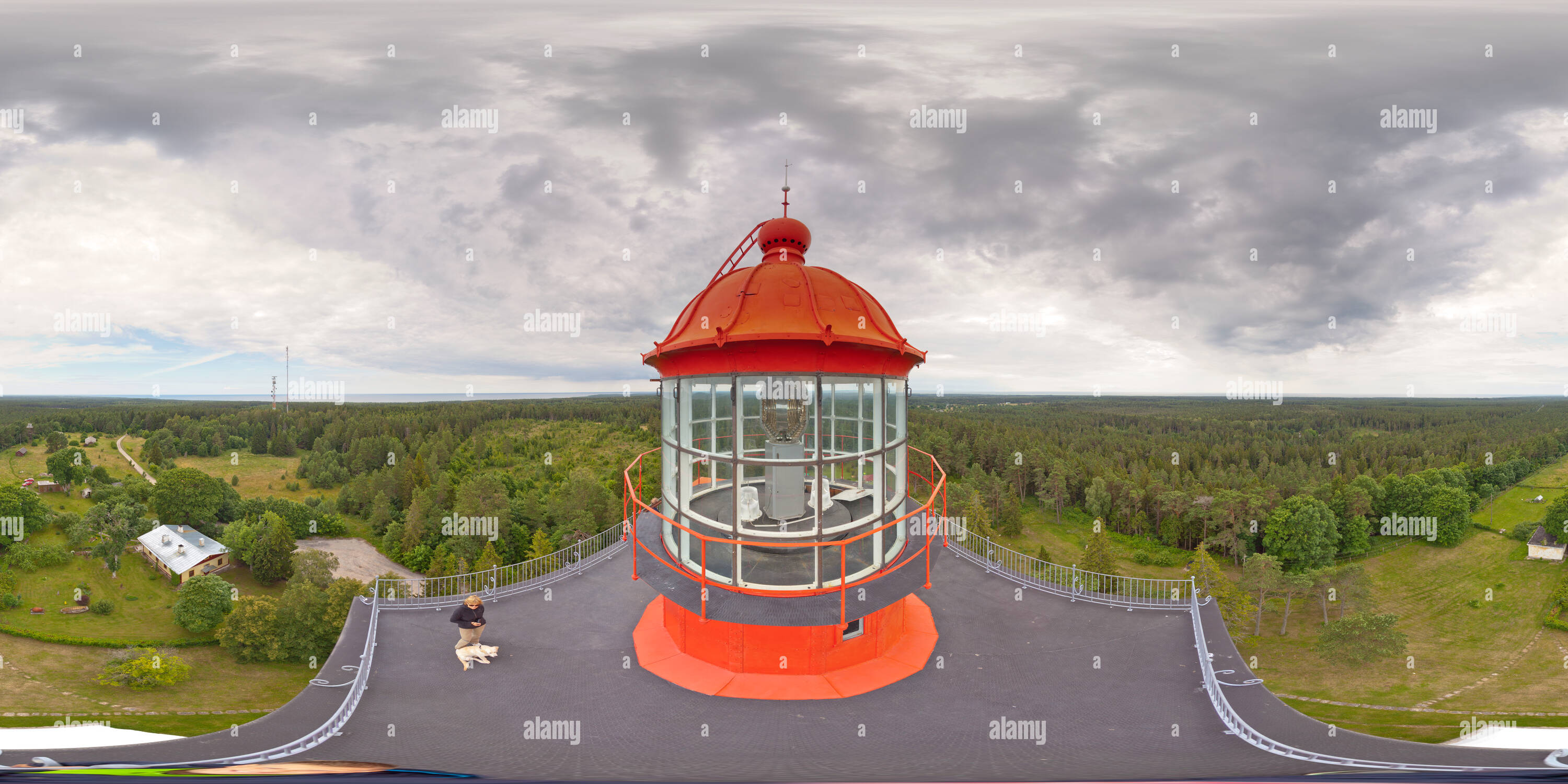 360° view of Kõpu Lighthouse, Hiiumaa - Alamy