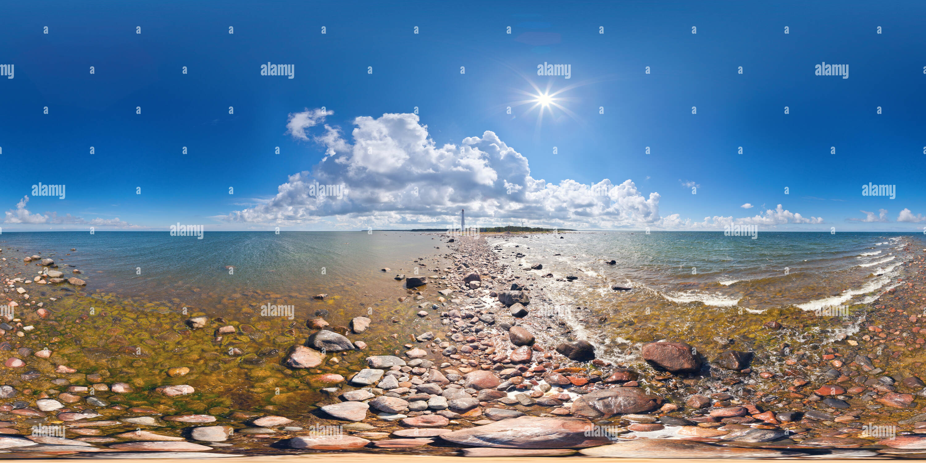 360° view of Tahkuna Lighthouse - Alamy