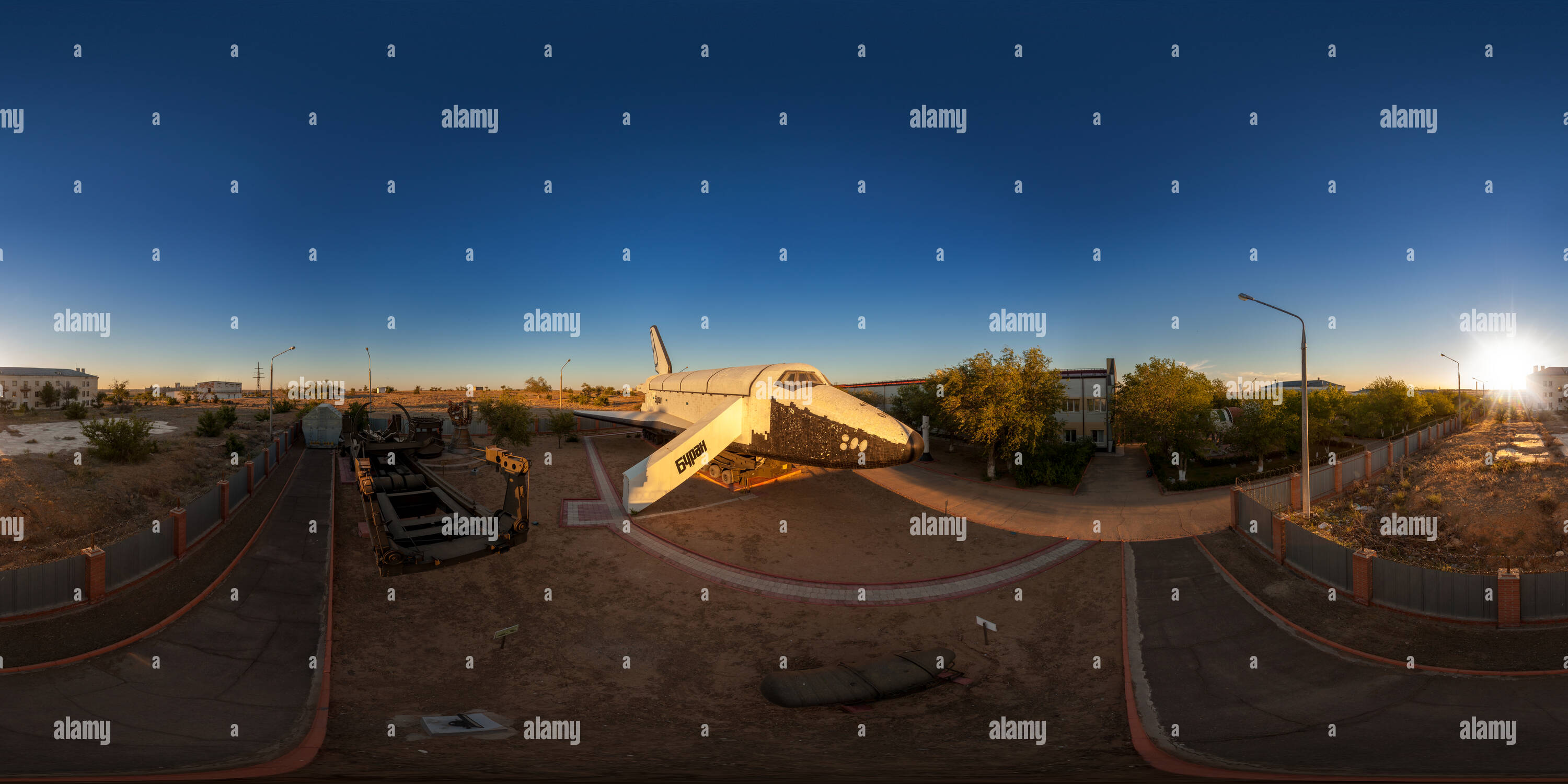 Baikonur space museum baikonur cosmodrome hi-res stock photography and ...