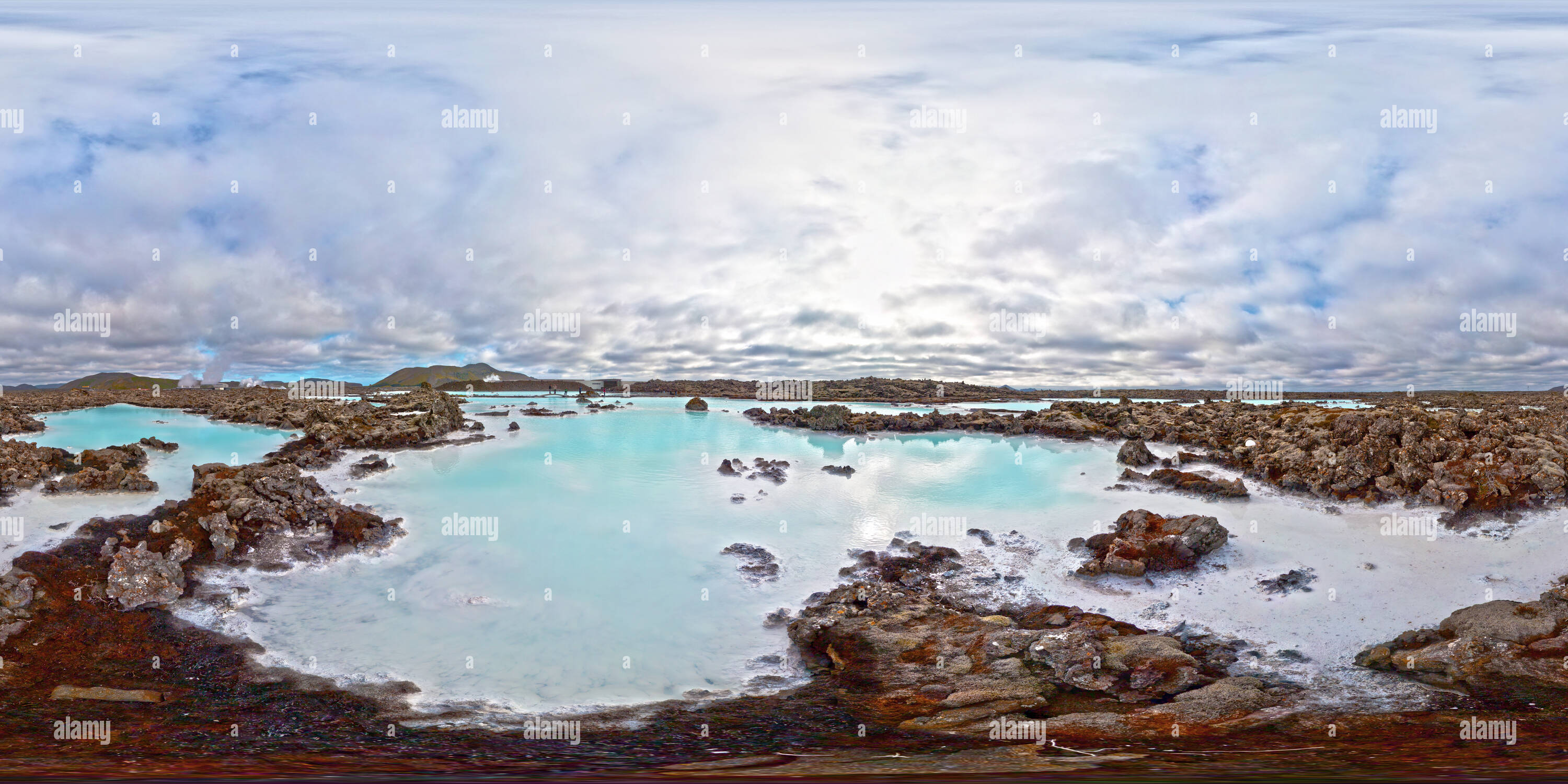 360° view of Blue Lagoon - ICELAND - Alamy