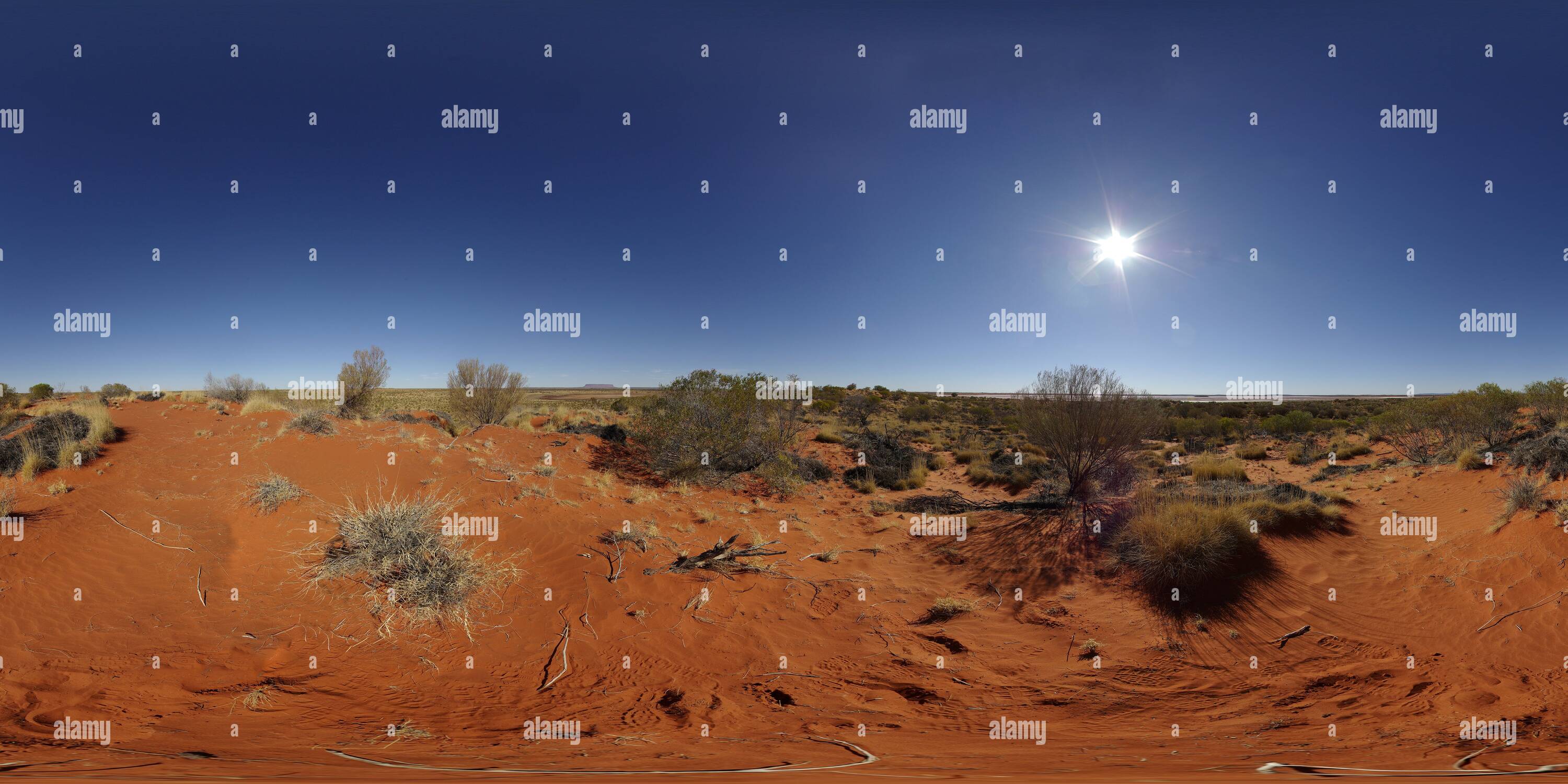 360° view of Mount Conner from Lasseter Highway - Alamy