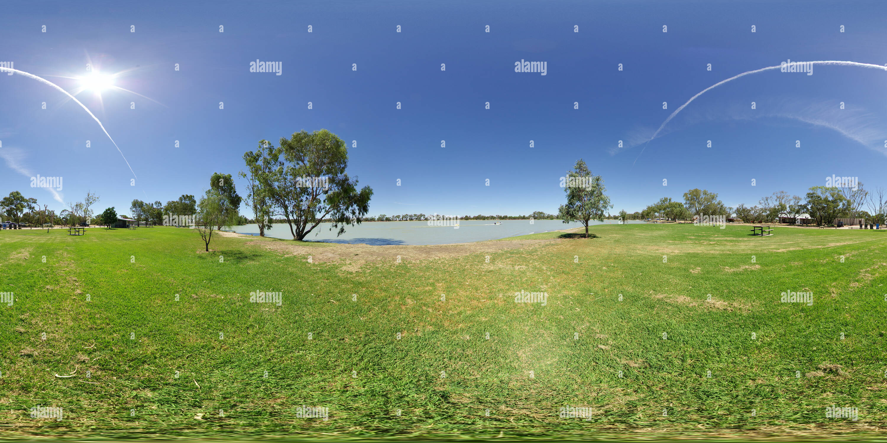 360° view of Lake Lascelles in Hopetoun - Alamy