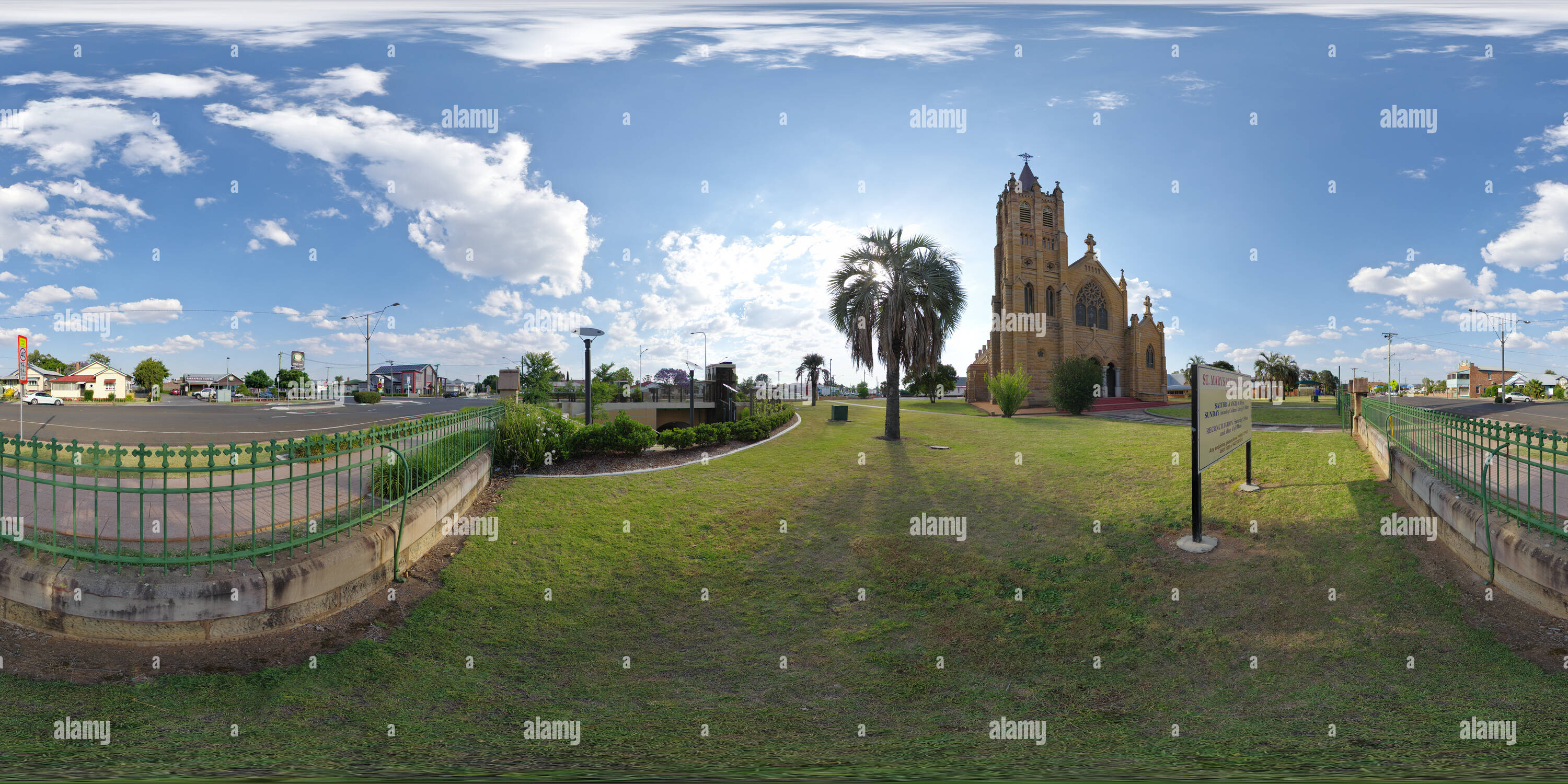 360° view of Saint Mary's Church in Warwick - Alamy
