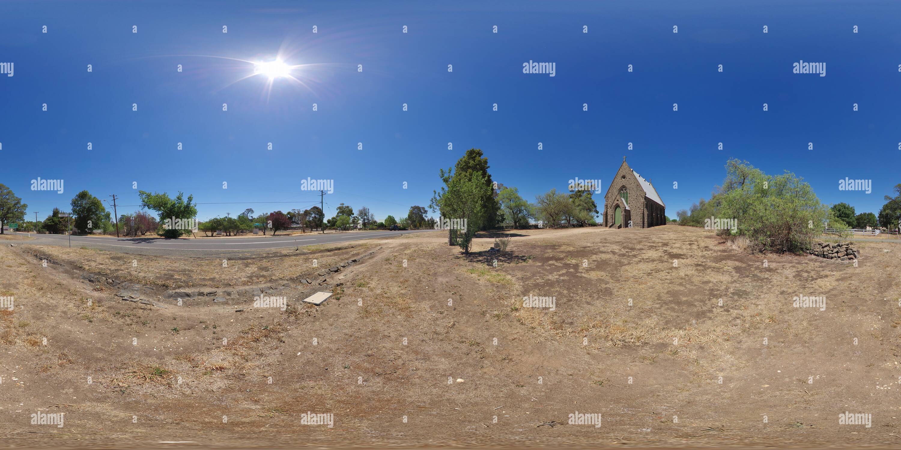 360° view of Catholic Church in Redesdale - Alamy