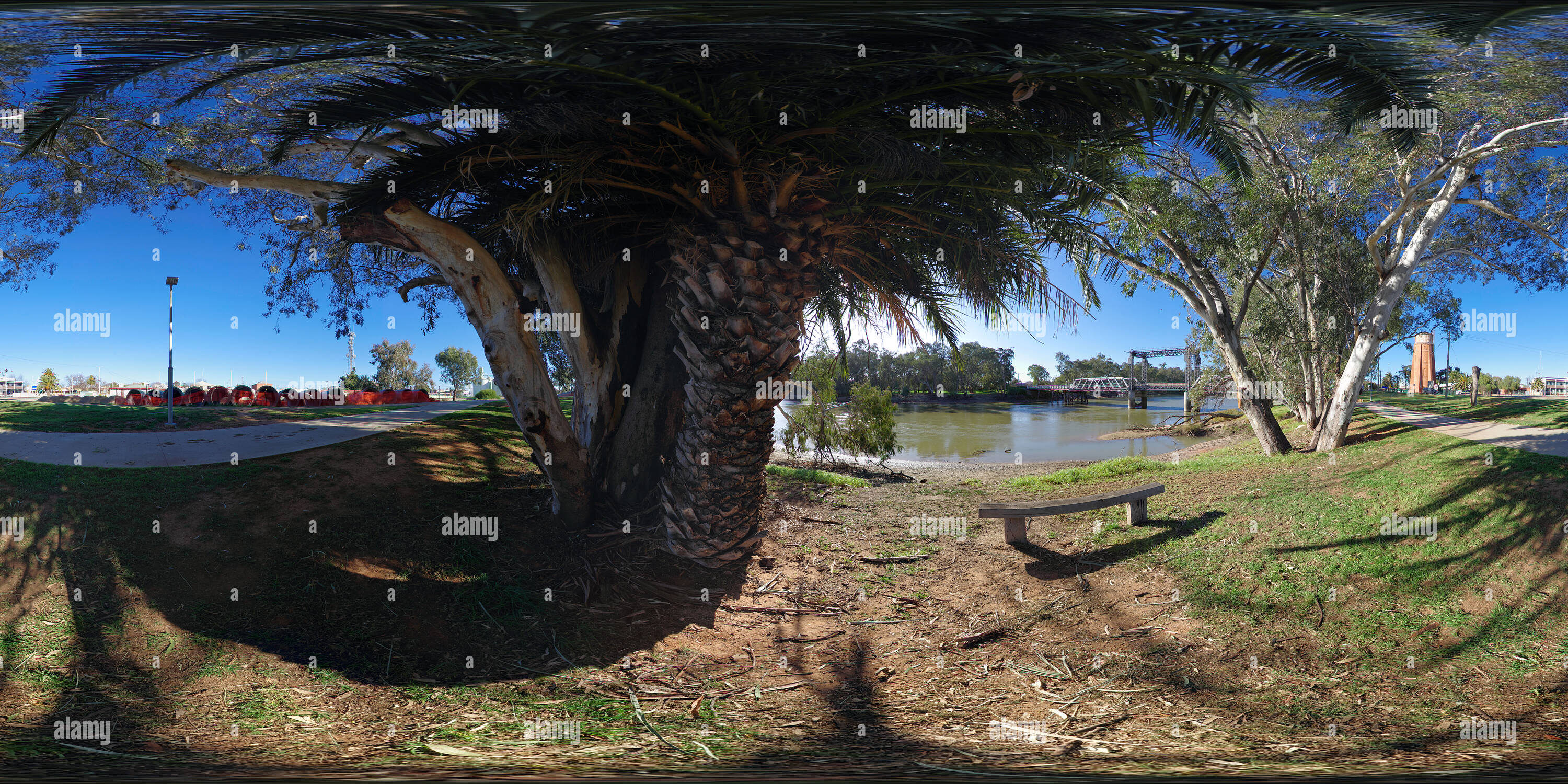 360° view of James Balsar Reserve in Swan Hill - Alamy