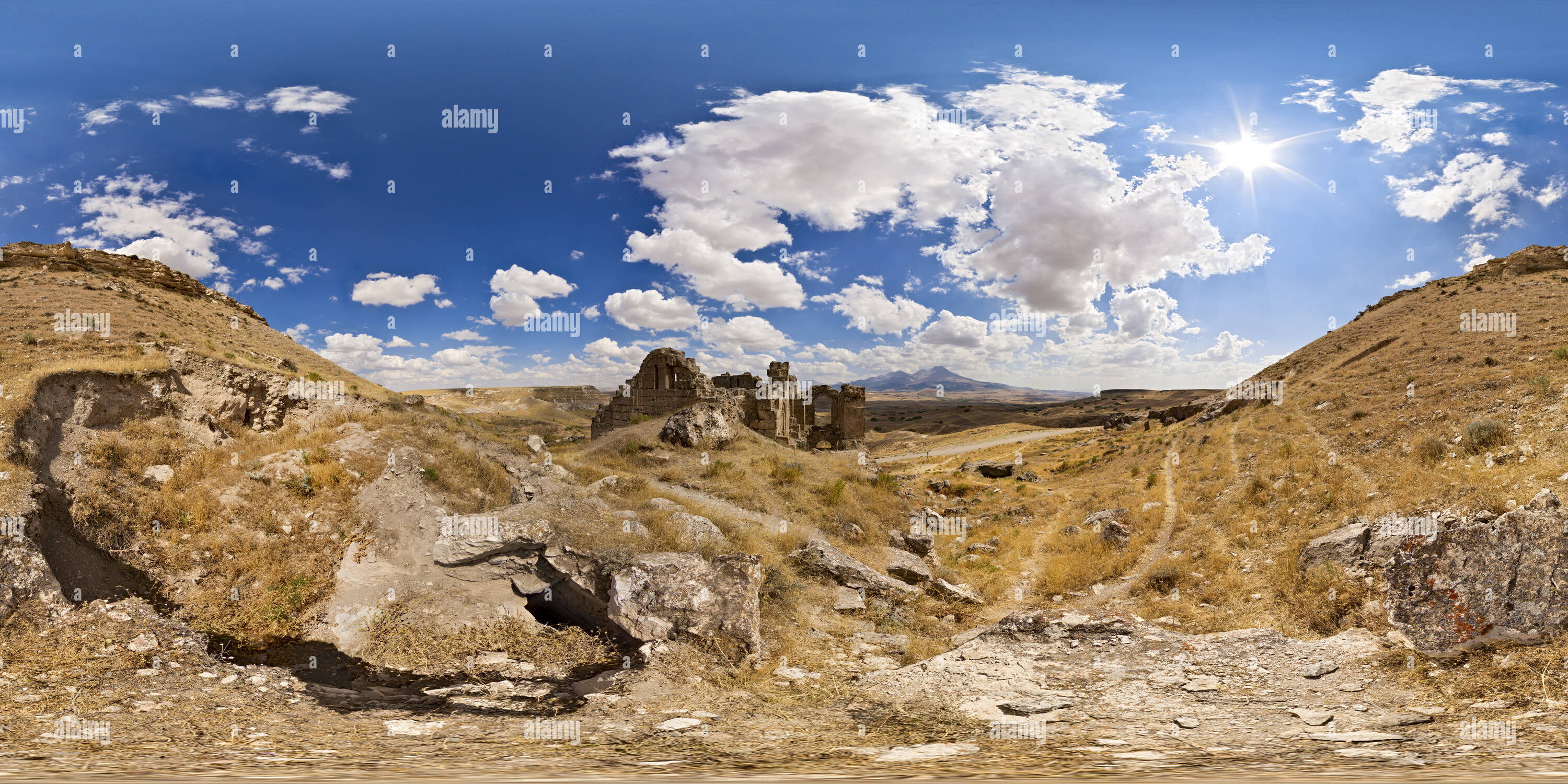 360° view of Canli Kilise, Cappadocia, Turkey - Alamy
