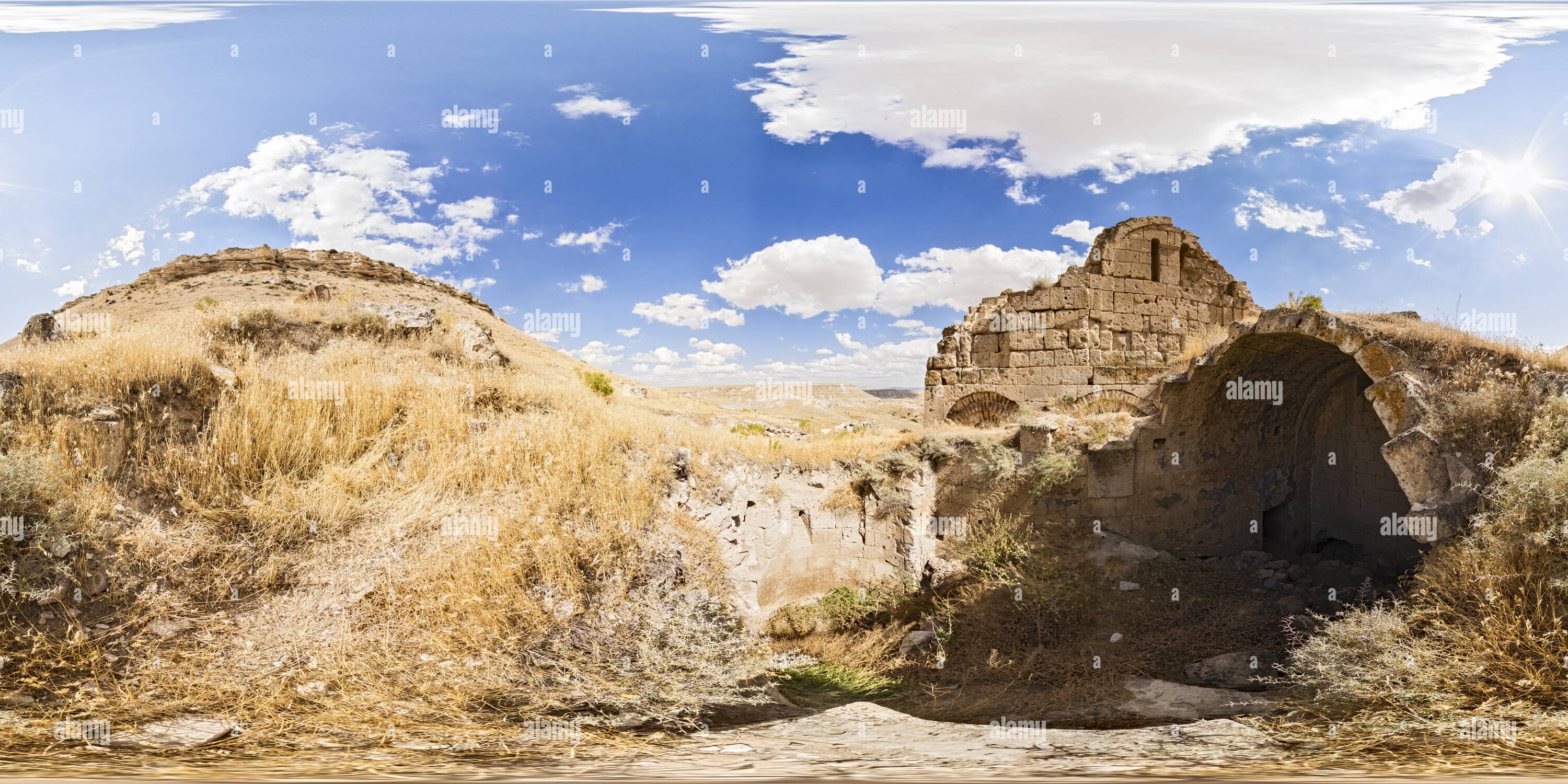 360° view of Canli Kilise, Cappadocia, Turkey - Alamy