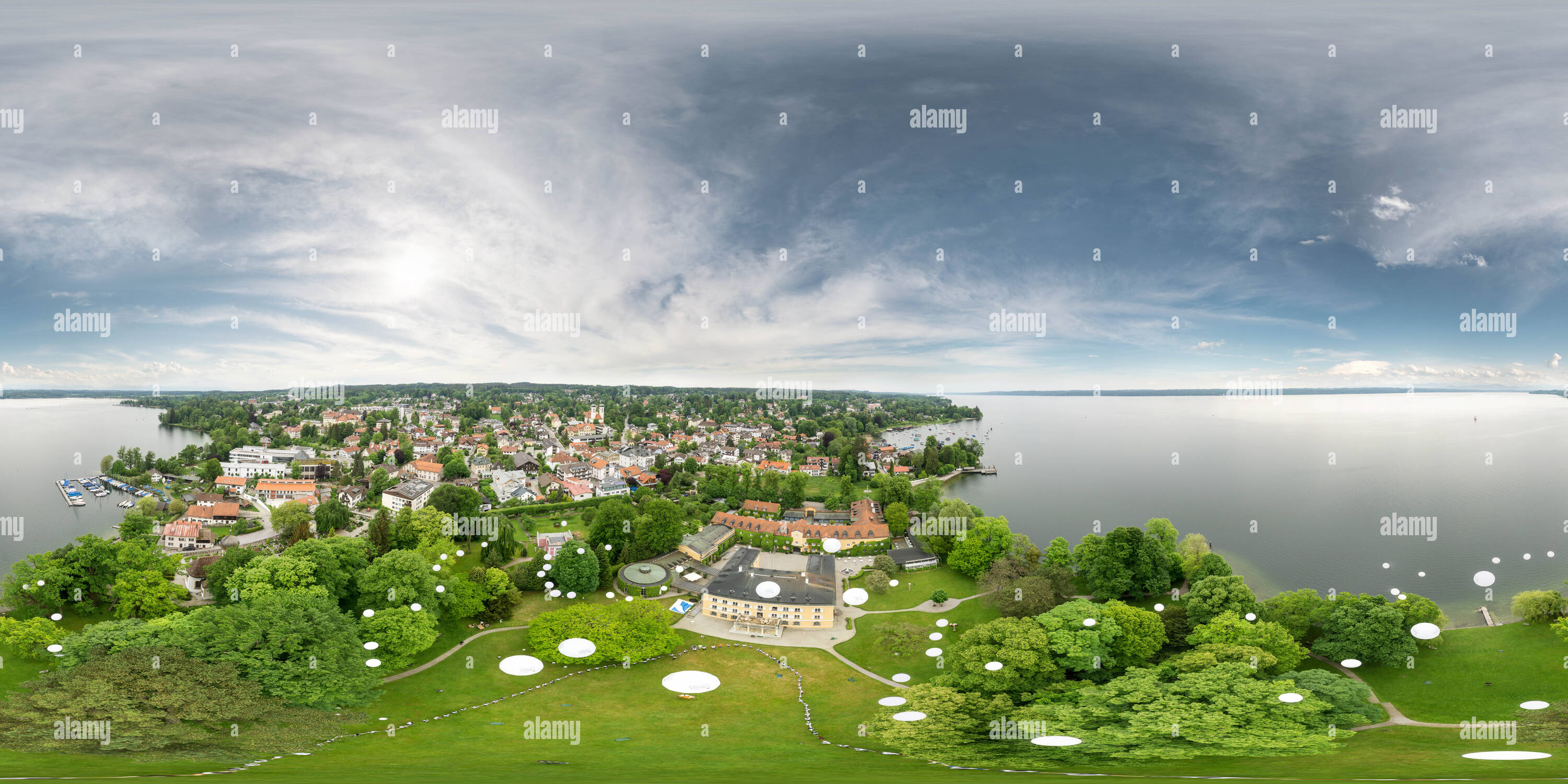 Tutzing luftbild hi-res stock photography and images - Alamy