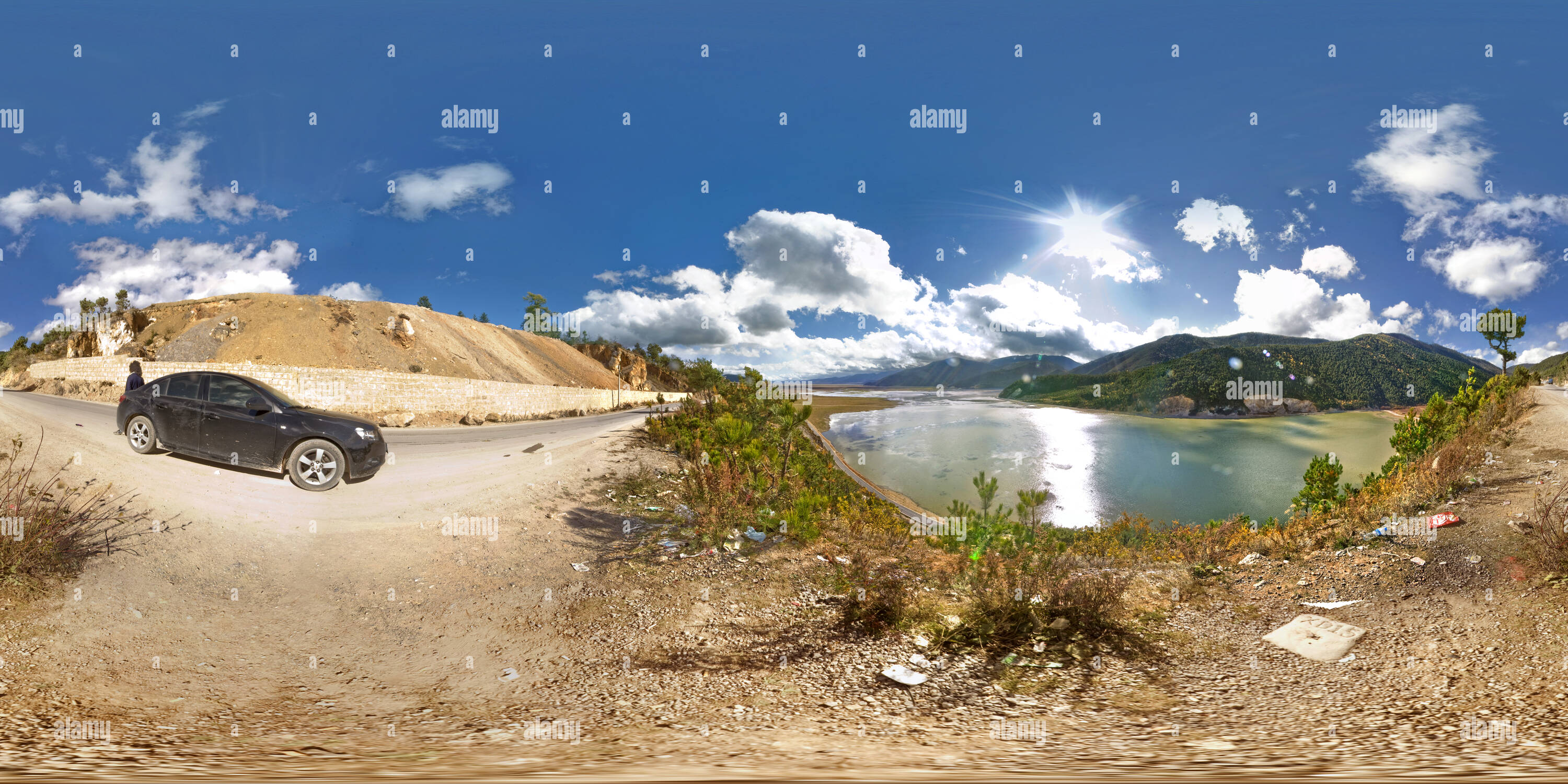 360° view of yunnan Shangri-la County——Napahai Lake Natural Reserve 1 ...