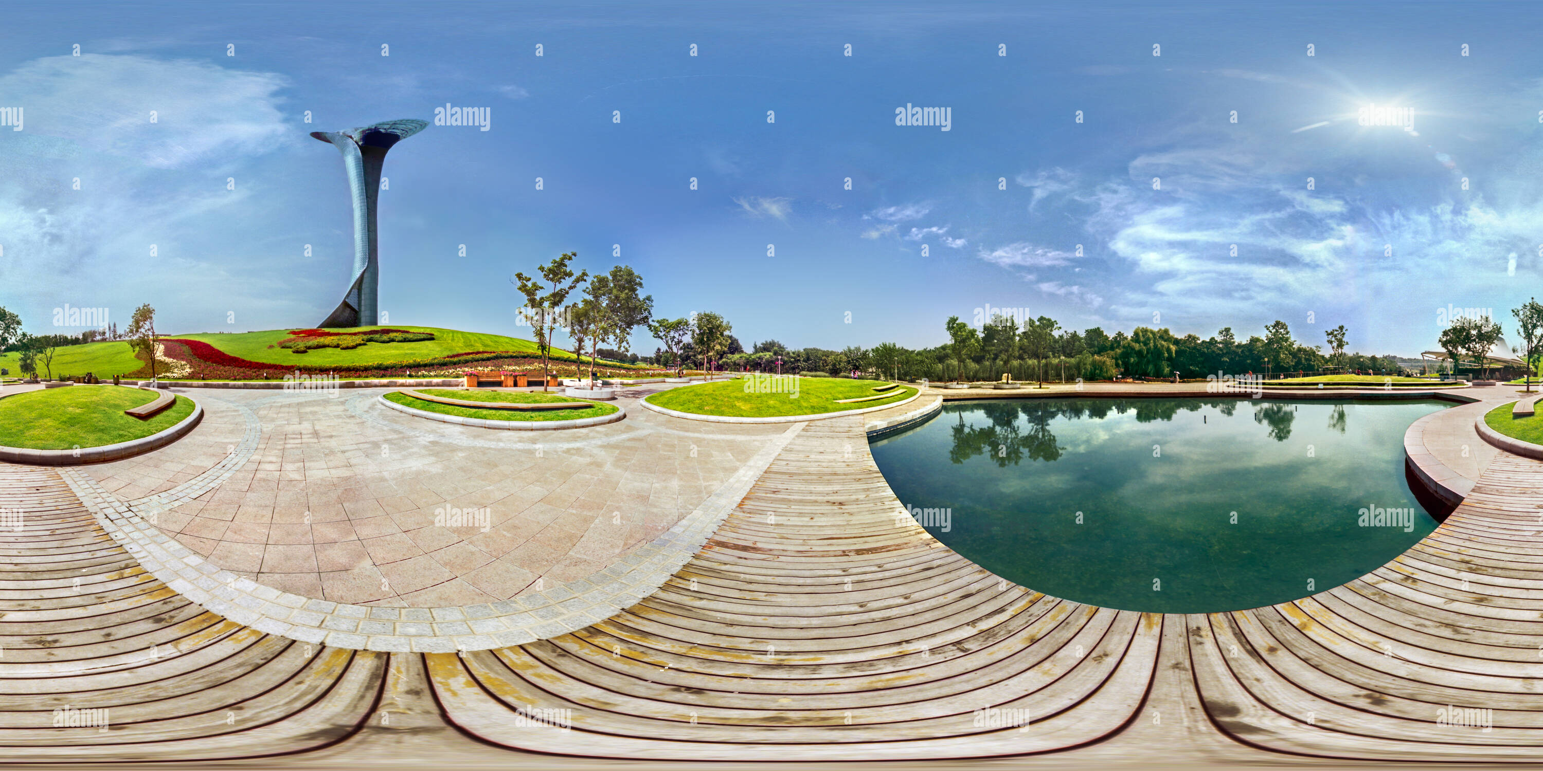 360° view of liaoning World Cultural and Natural Heritage Expo in ...