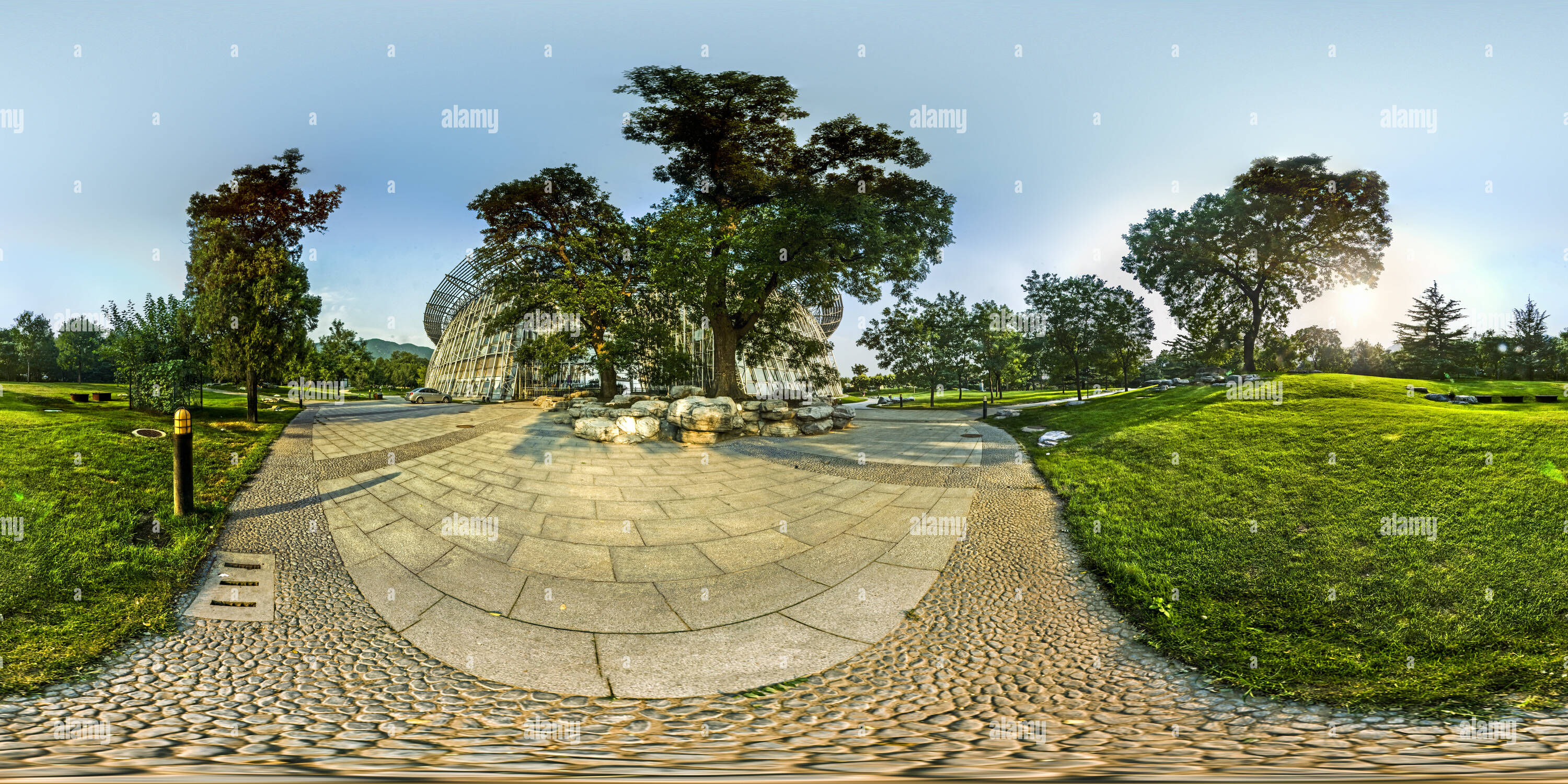 360° view of Beijing Haidian District Beijing Botanical Garden ...