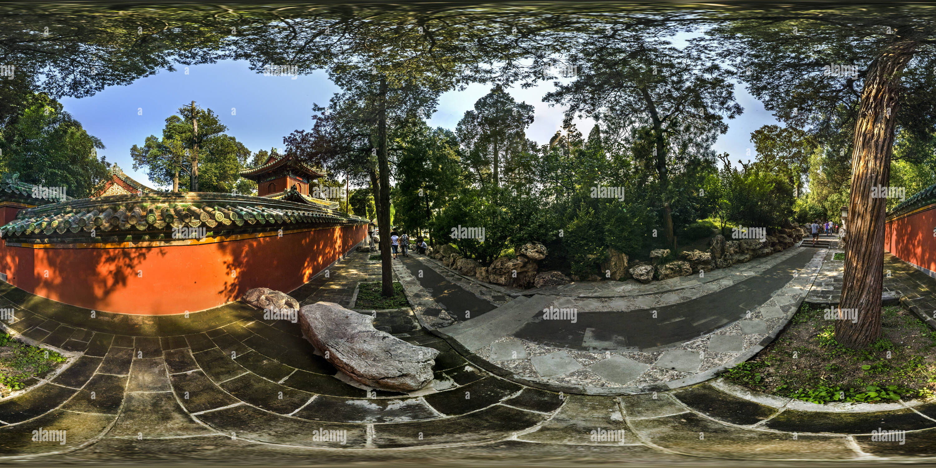 360° view of beijing Zhongshan Park Classical garden 3 - Alamy