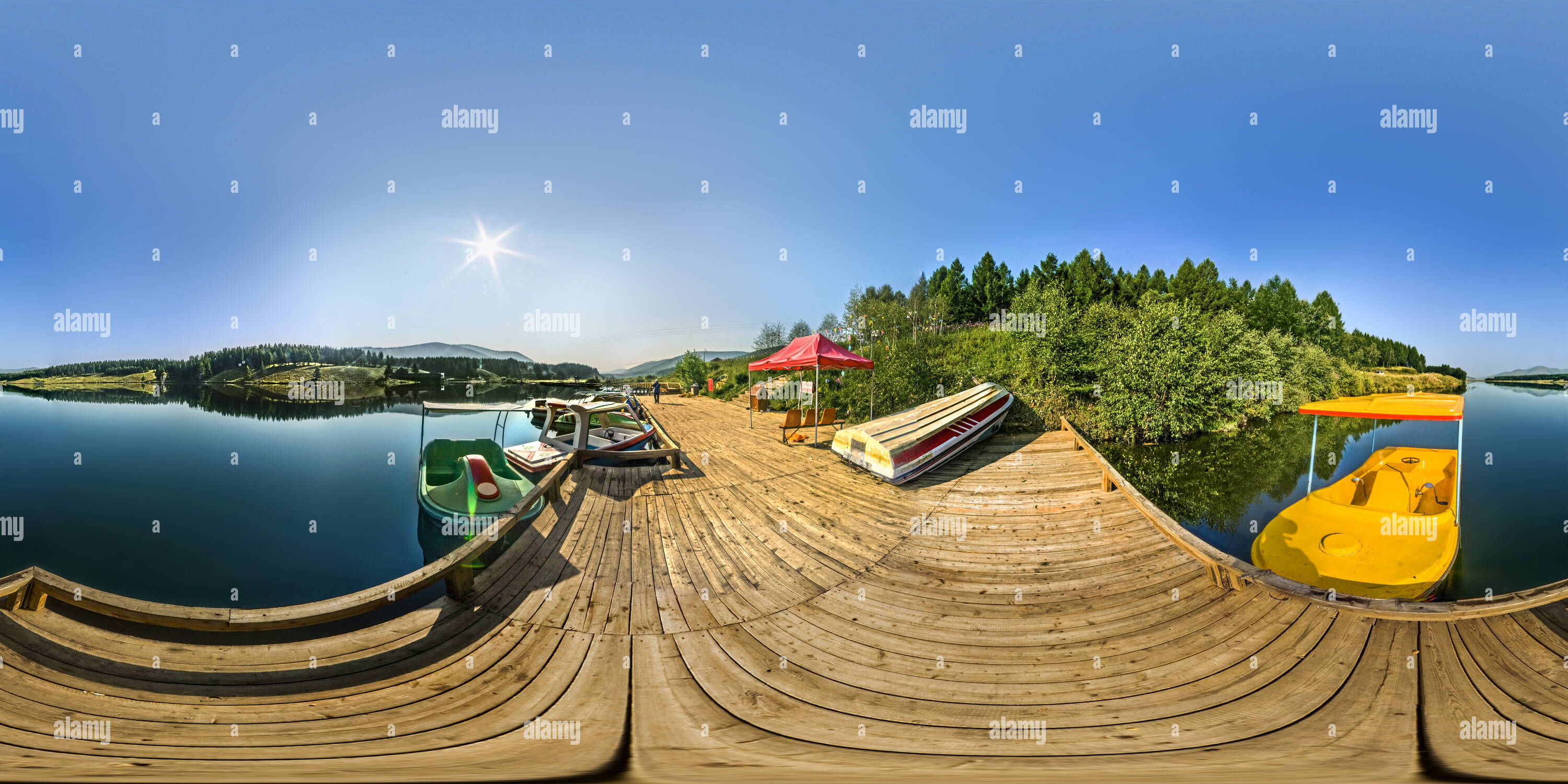 360° view of hebei chengde Saihanba national Forest Park 11——Dragon ...