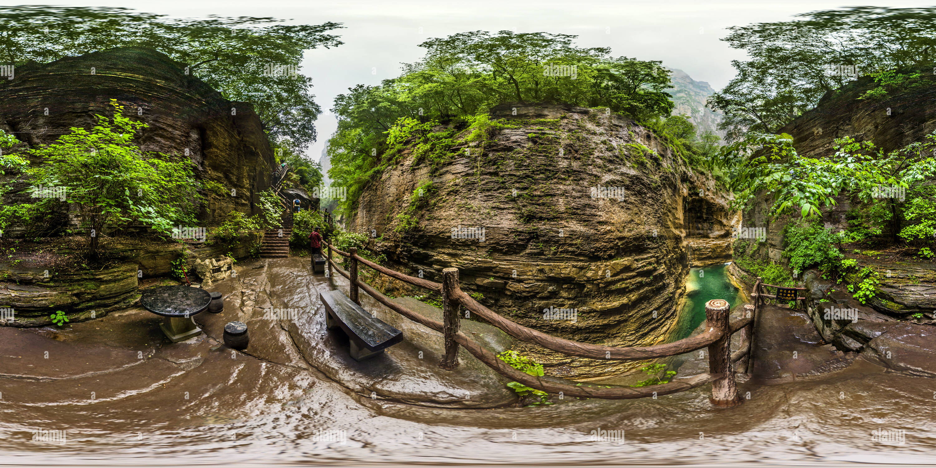 Yuntai mountain geological park henan hi-res stock photography and ...