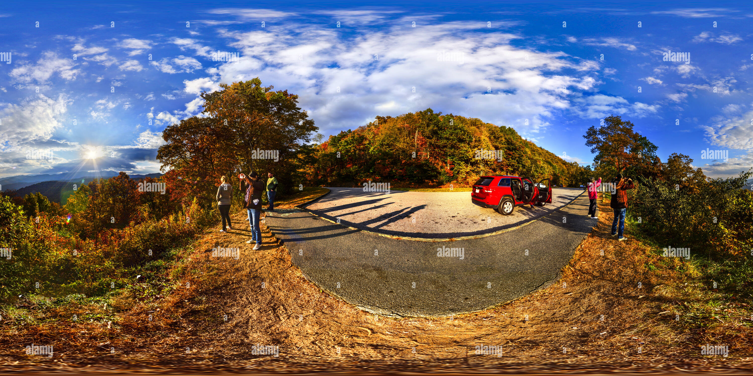 360° view of American North Carolina Asheville Blue Ridge Parkway 1 ...