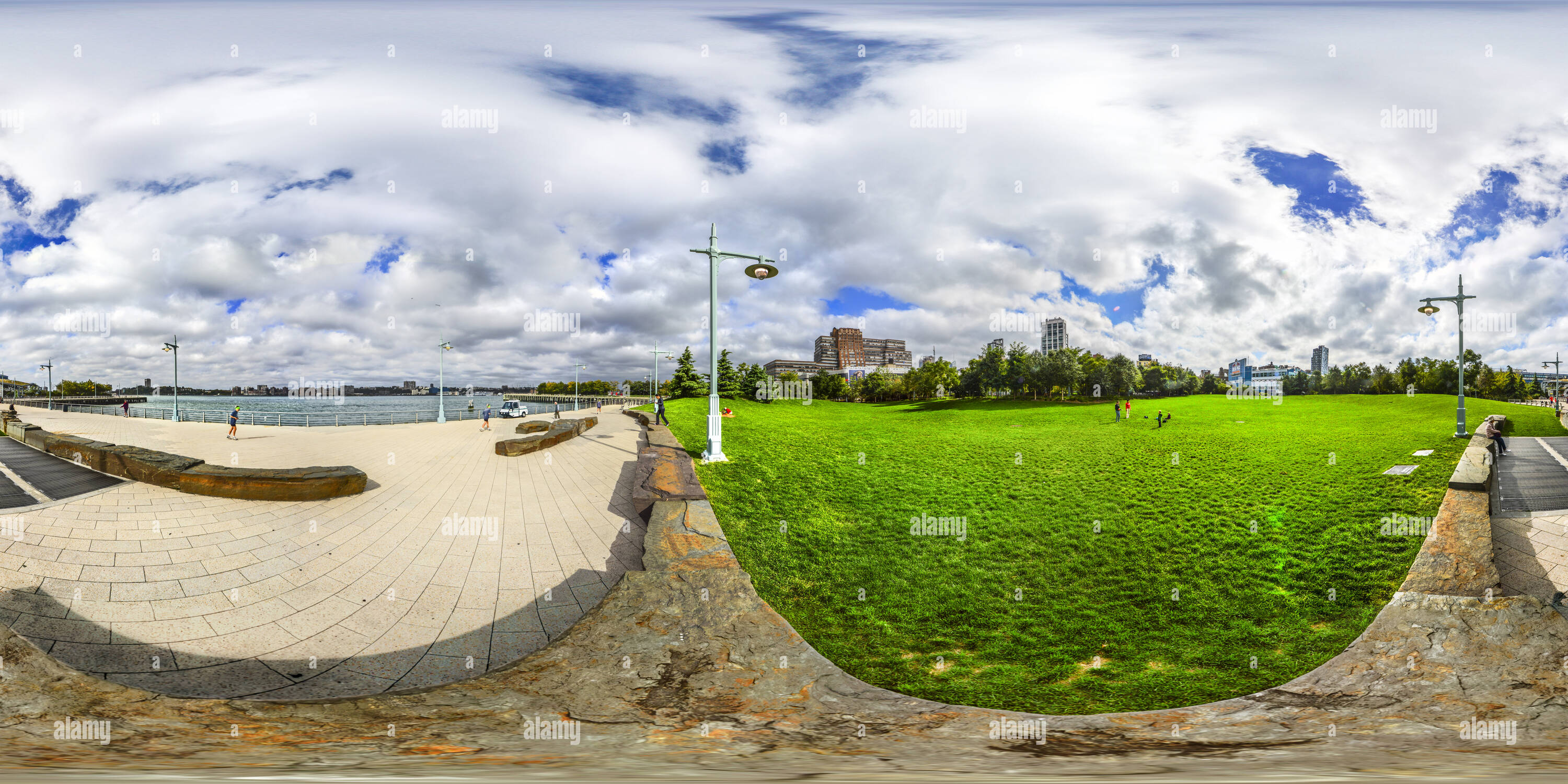 360° view of Chelsea Waterside Park New York United States - Alamy