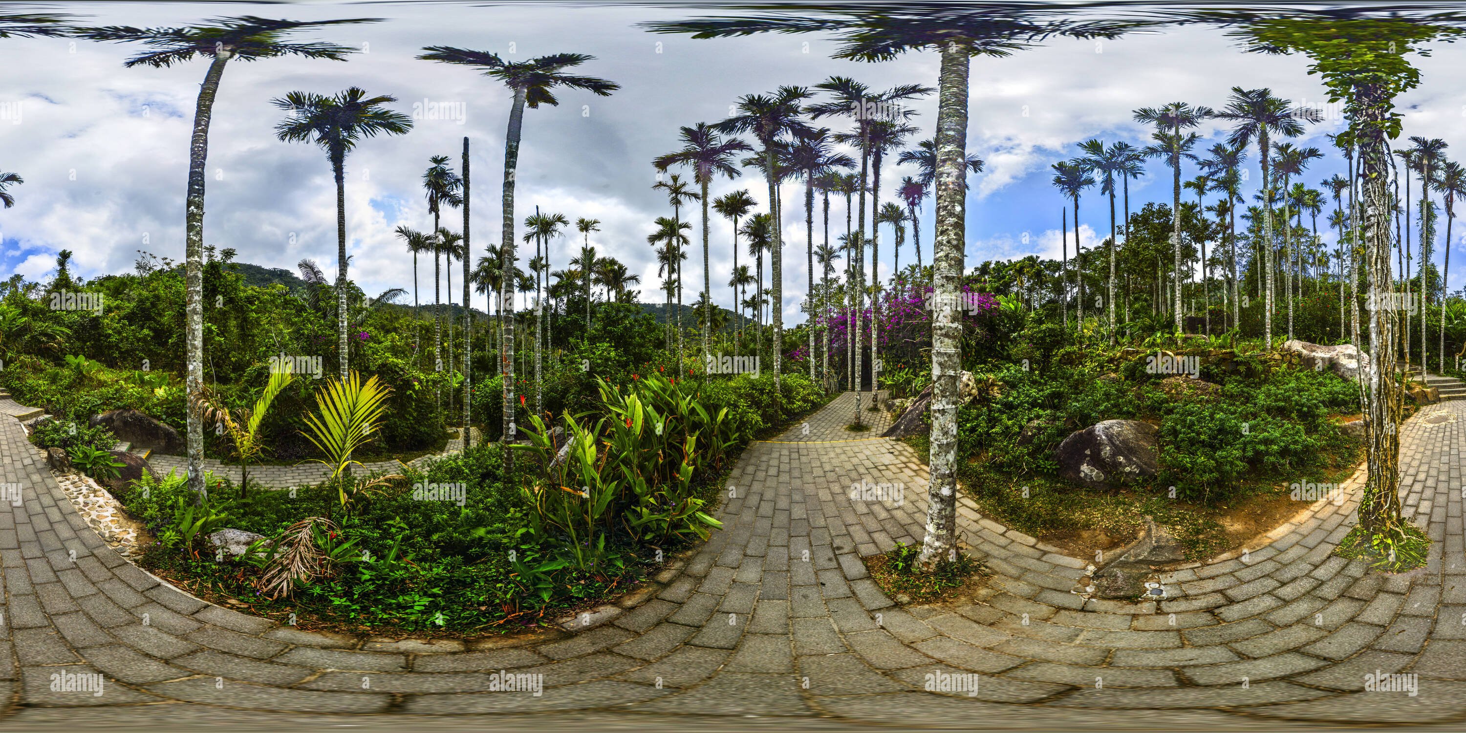 360° view of Yanoda Rainforest Cultural Tourism Zone Sanya Hainan ...