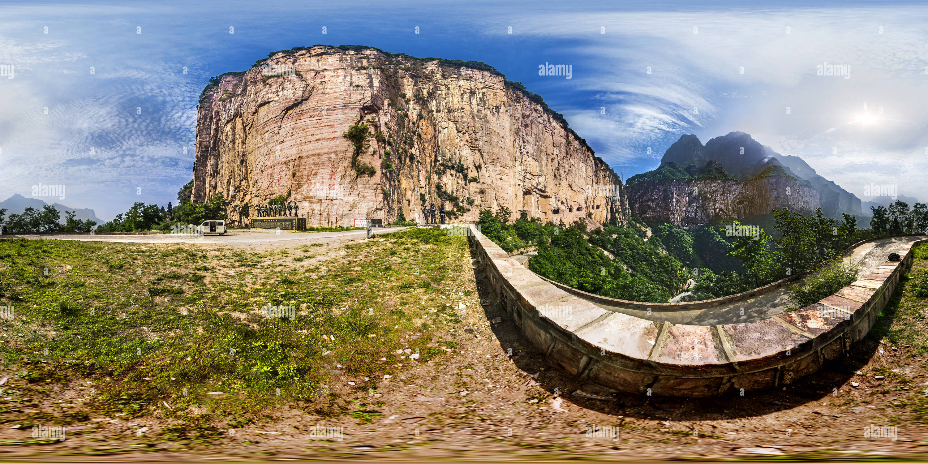 Shanxi lingchuan yaxi ditch tunnel worlds most dangerous ten road hi ...