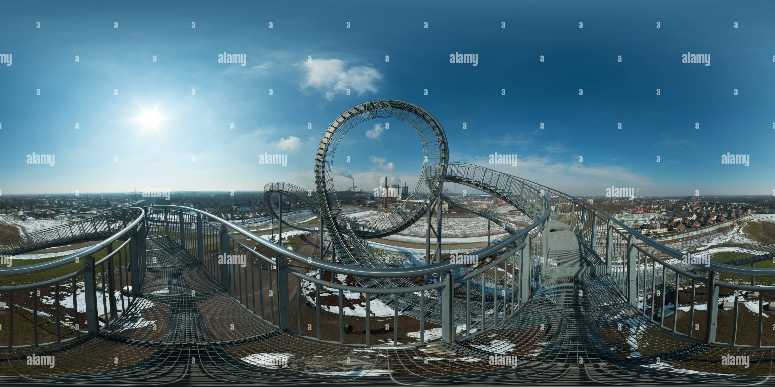 360° view of Tiger & Turtle – Magic Mountain - Alamy