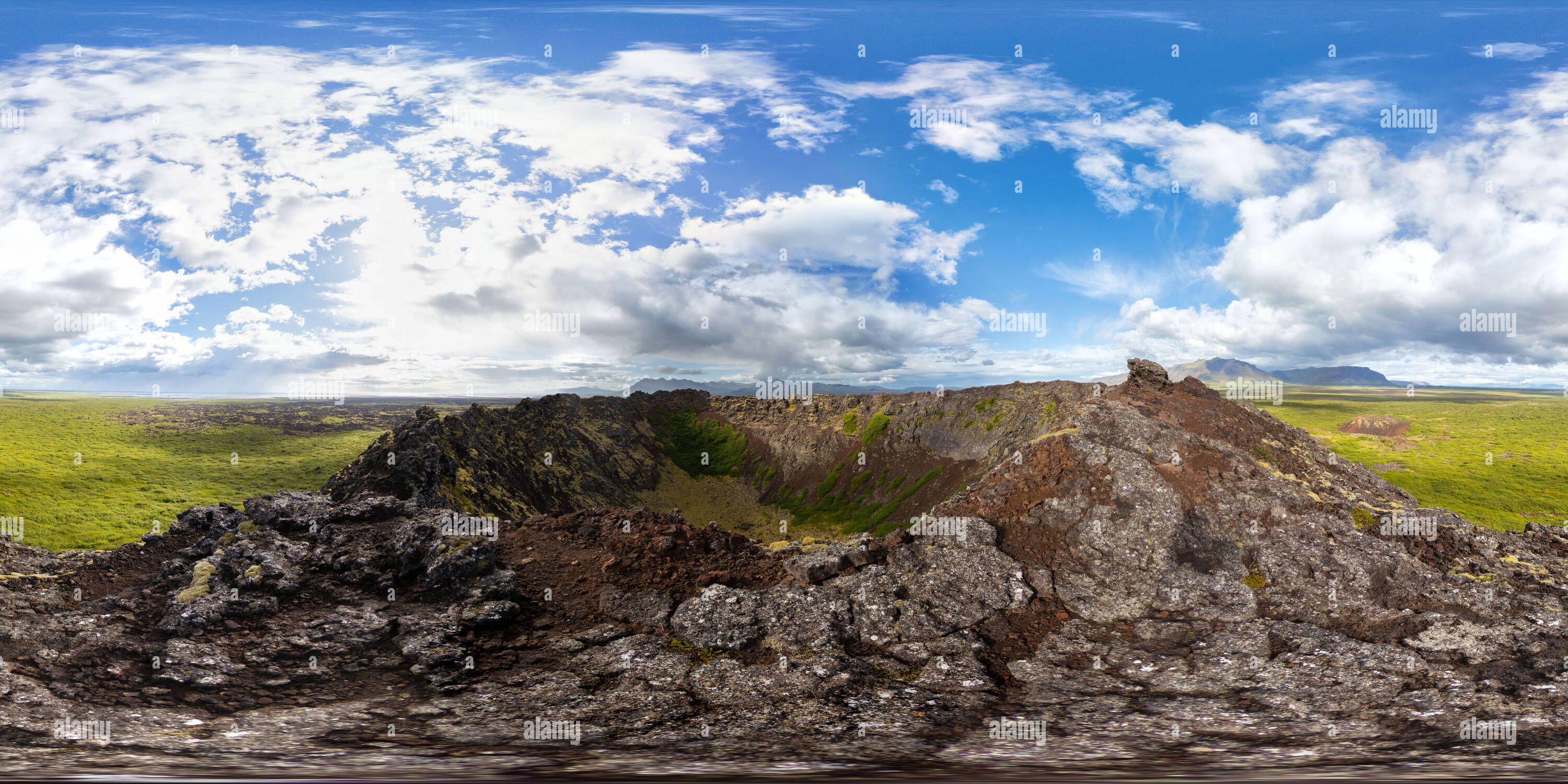 Eldborg crater hi-res stock photography and images - Alamy