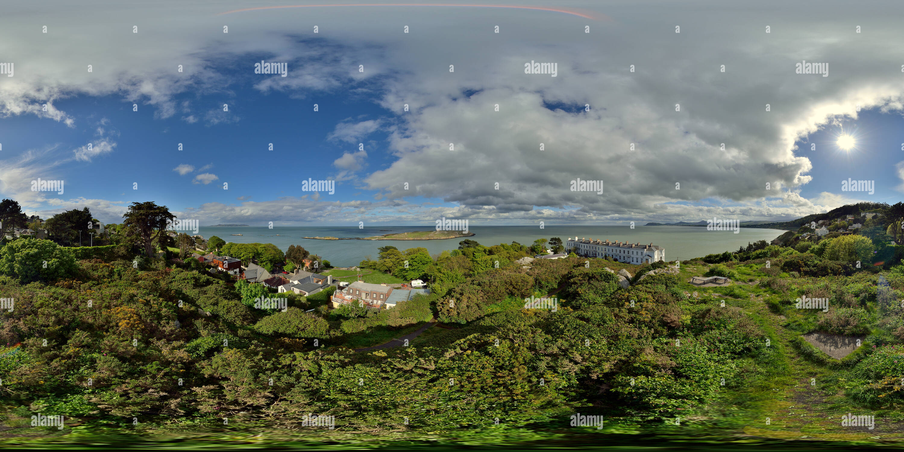 360° view of Sorrento park ireland - Alamy
