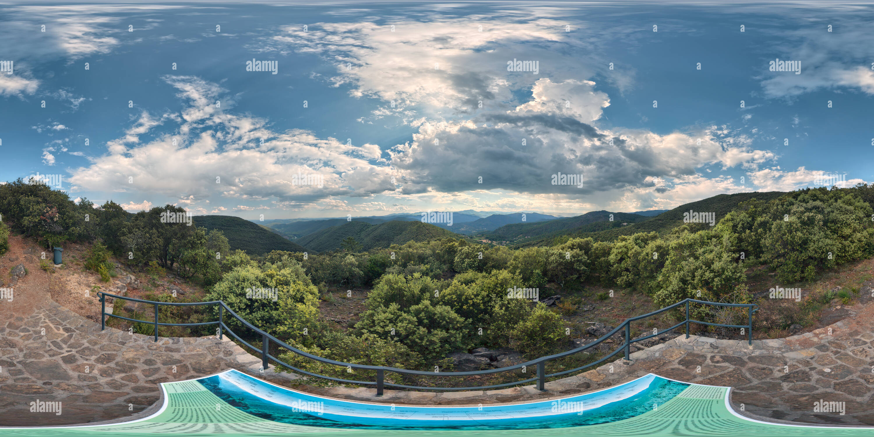 360° view of Gardons Lookout Near Stevenson Trail - Alamy