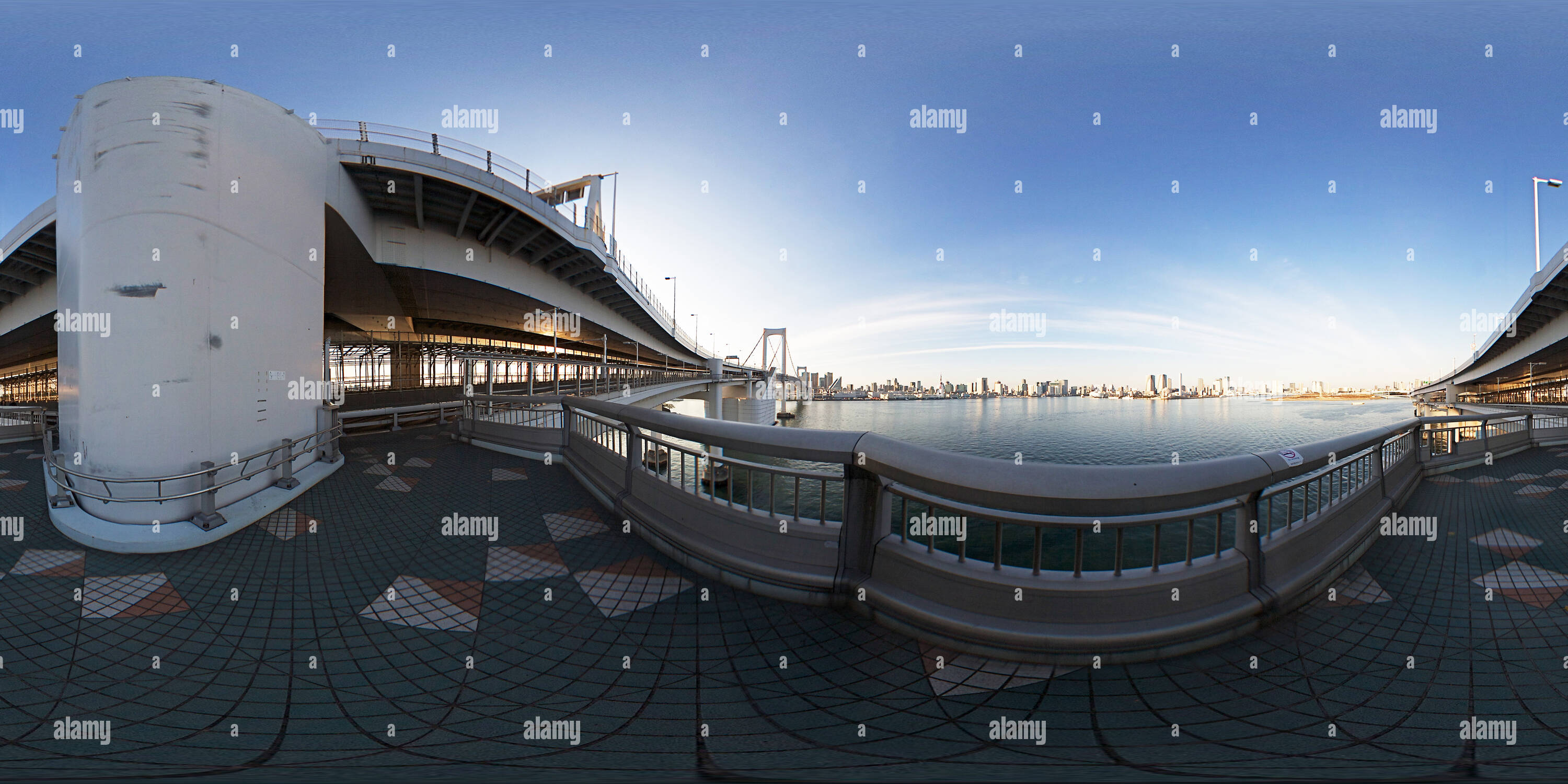 Rainbow bridge promenade hi-res stock photography and images - Alamy