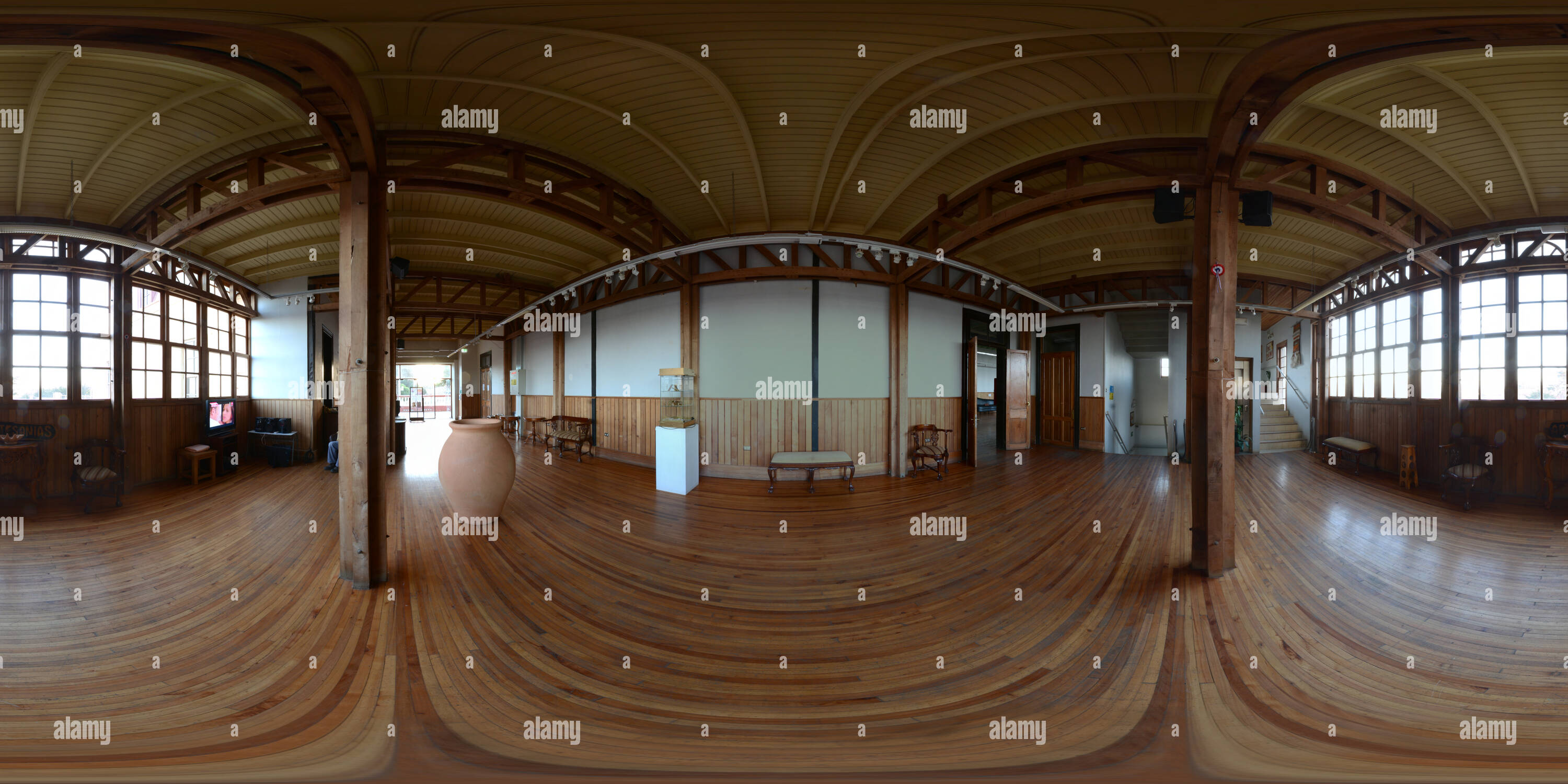 360° view of Antiguo Casino de Agustín Ross (Interior - Alamy