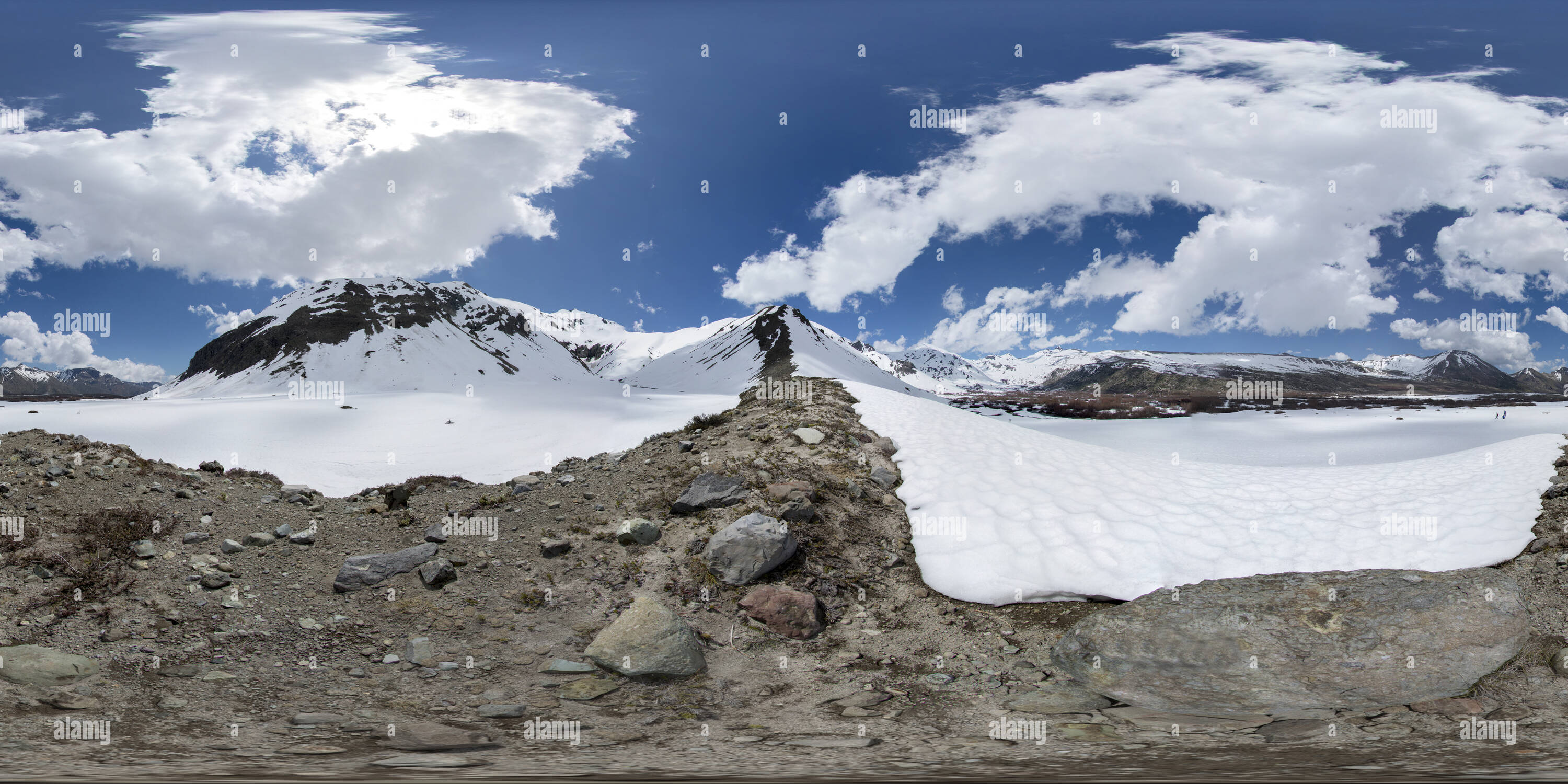 360° view of Valle Del Indio Nevado - Alamy