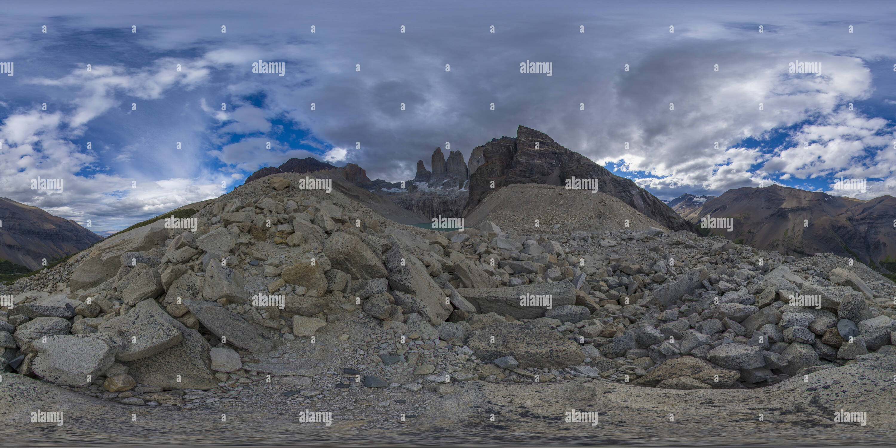 360° view of Cerro Nido De Condor - Alamy