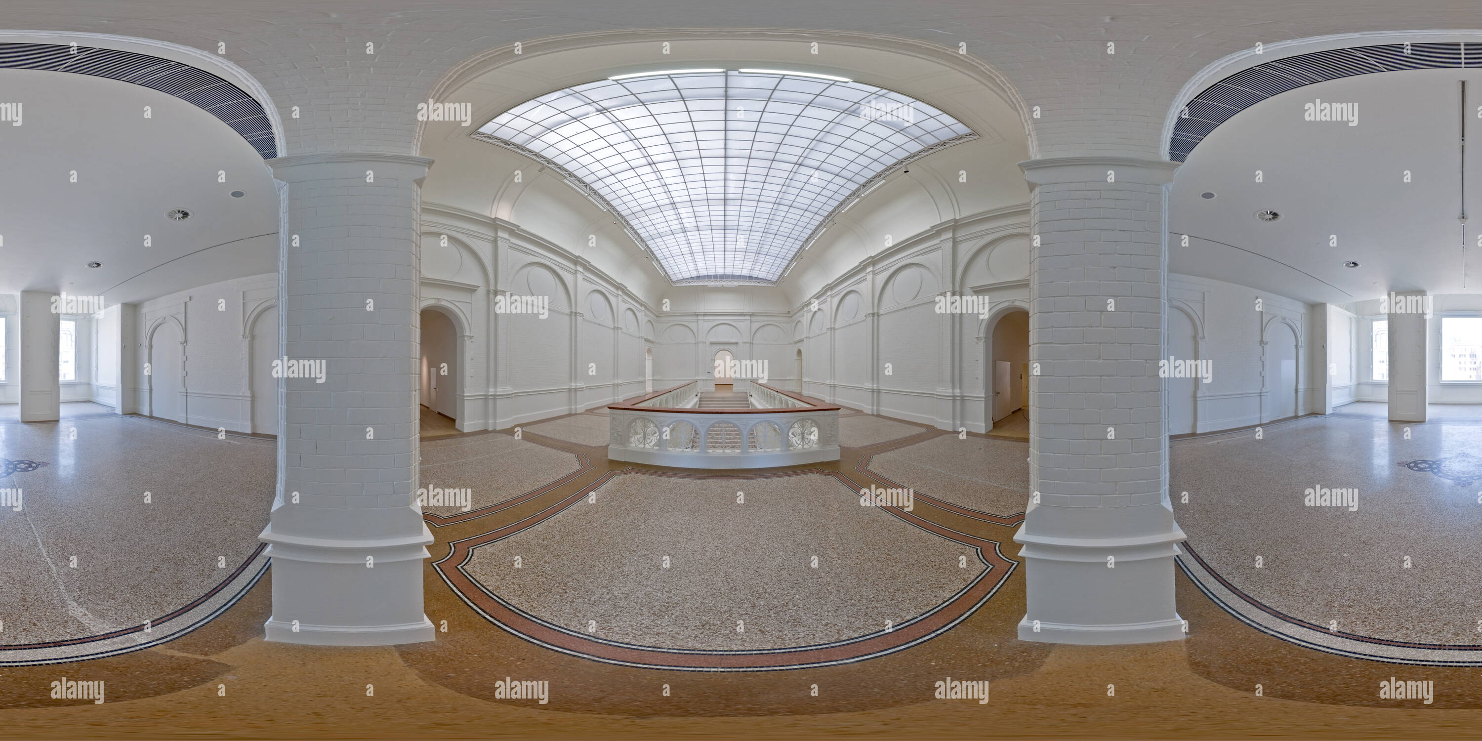360° view of Stedelijk Museum Amsterdam, stairs - Alamy
