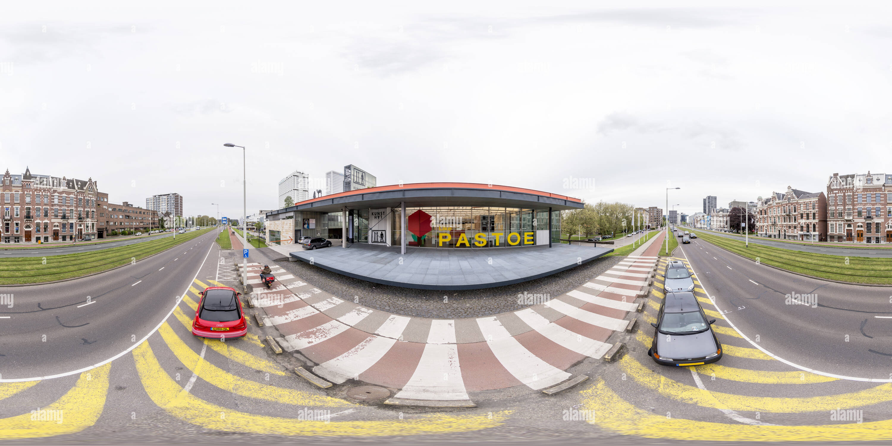 360° view of Kunsthal Rotterdam Modern Art Gallery - Alamy