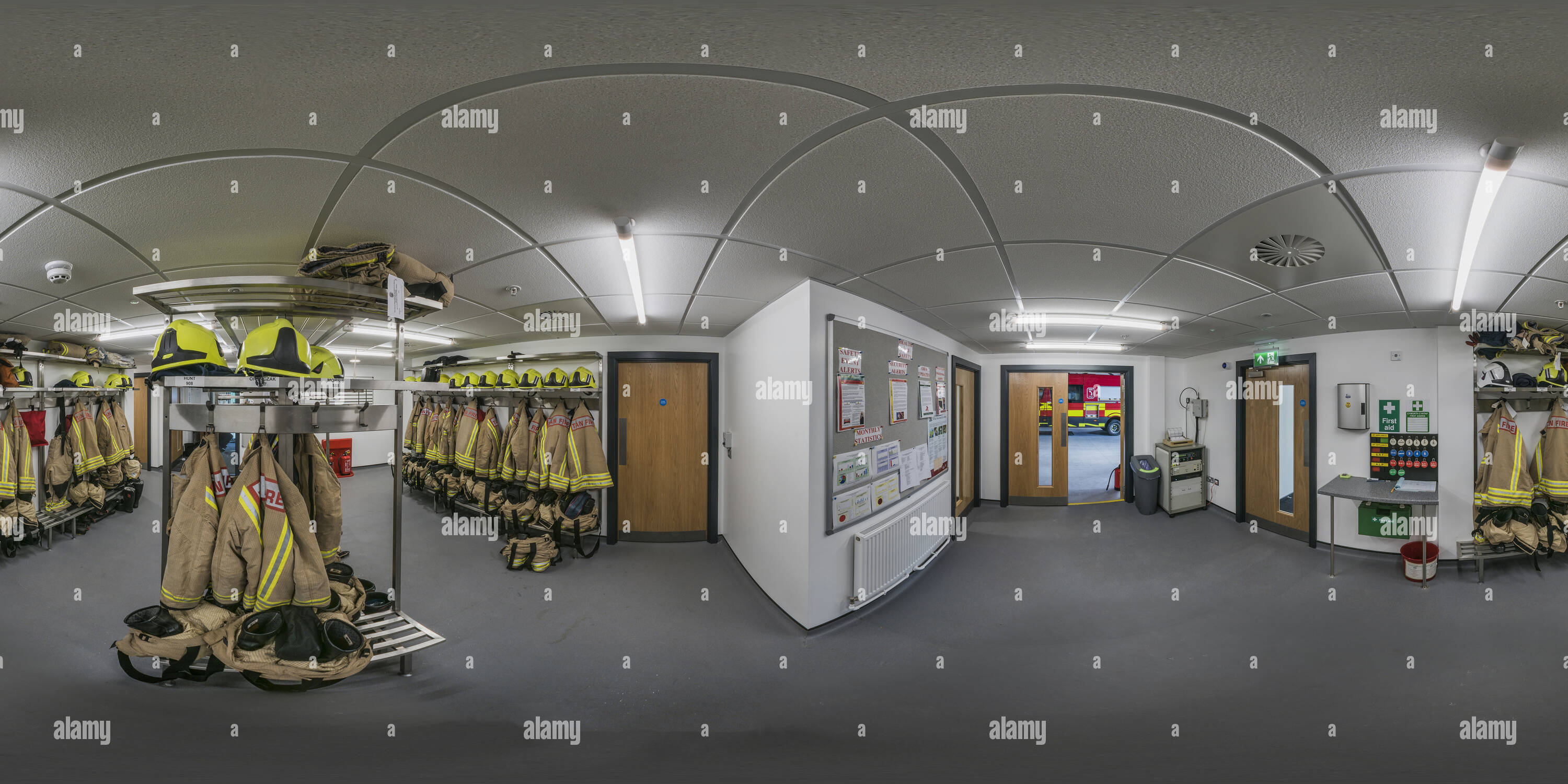360° view of Aberystwyth Fire Station 2 - Alamy