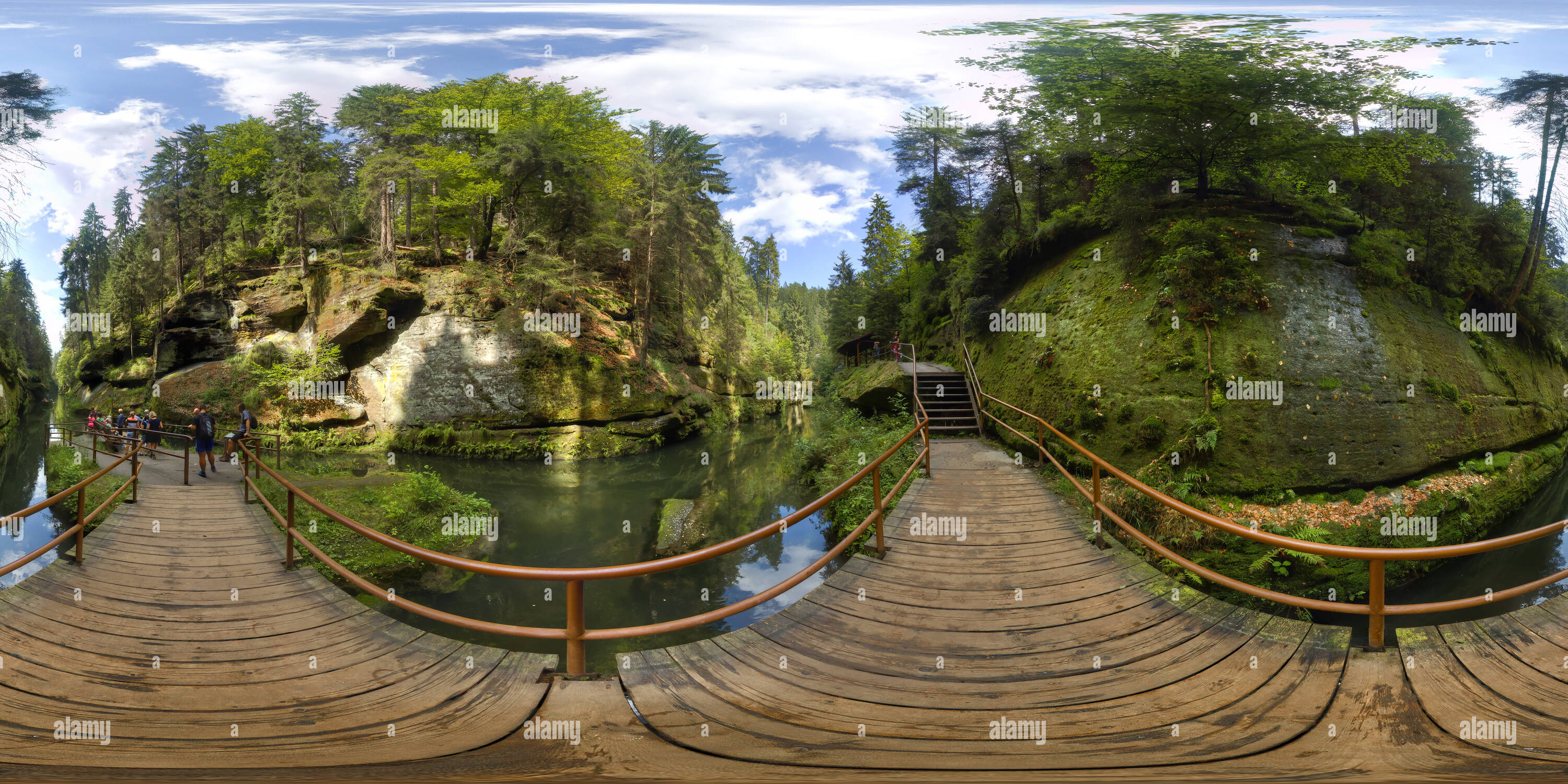Hrensko klamm hi-res stock photography and images - Alamy