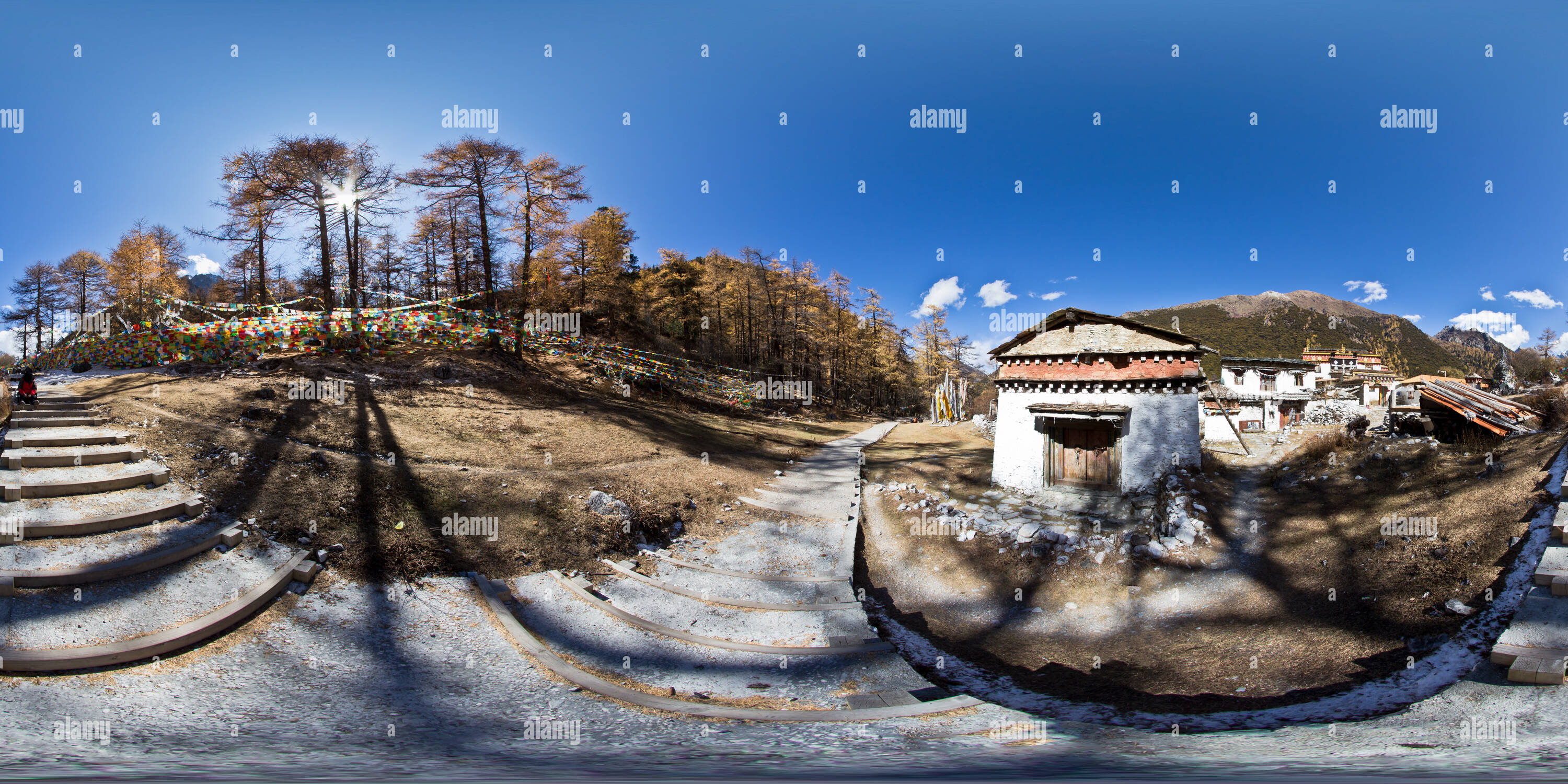 360° view of Sichuan Inagi Aden -Chong Gu Temple(Location）-1 - Alamy