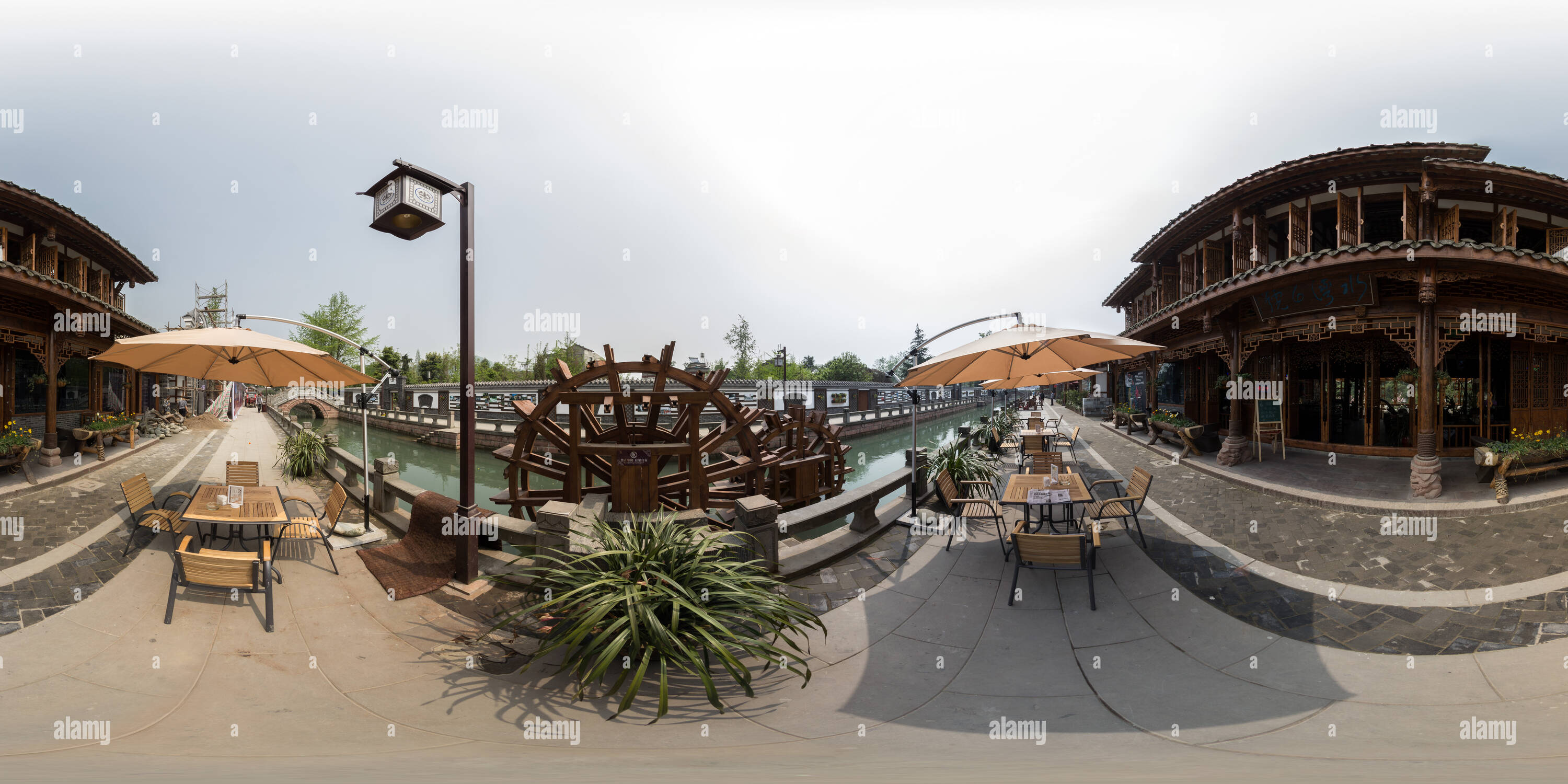 360° view of 2012-04-11 Chengdu Street sub-town-20 - Alamy