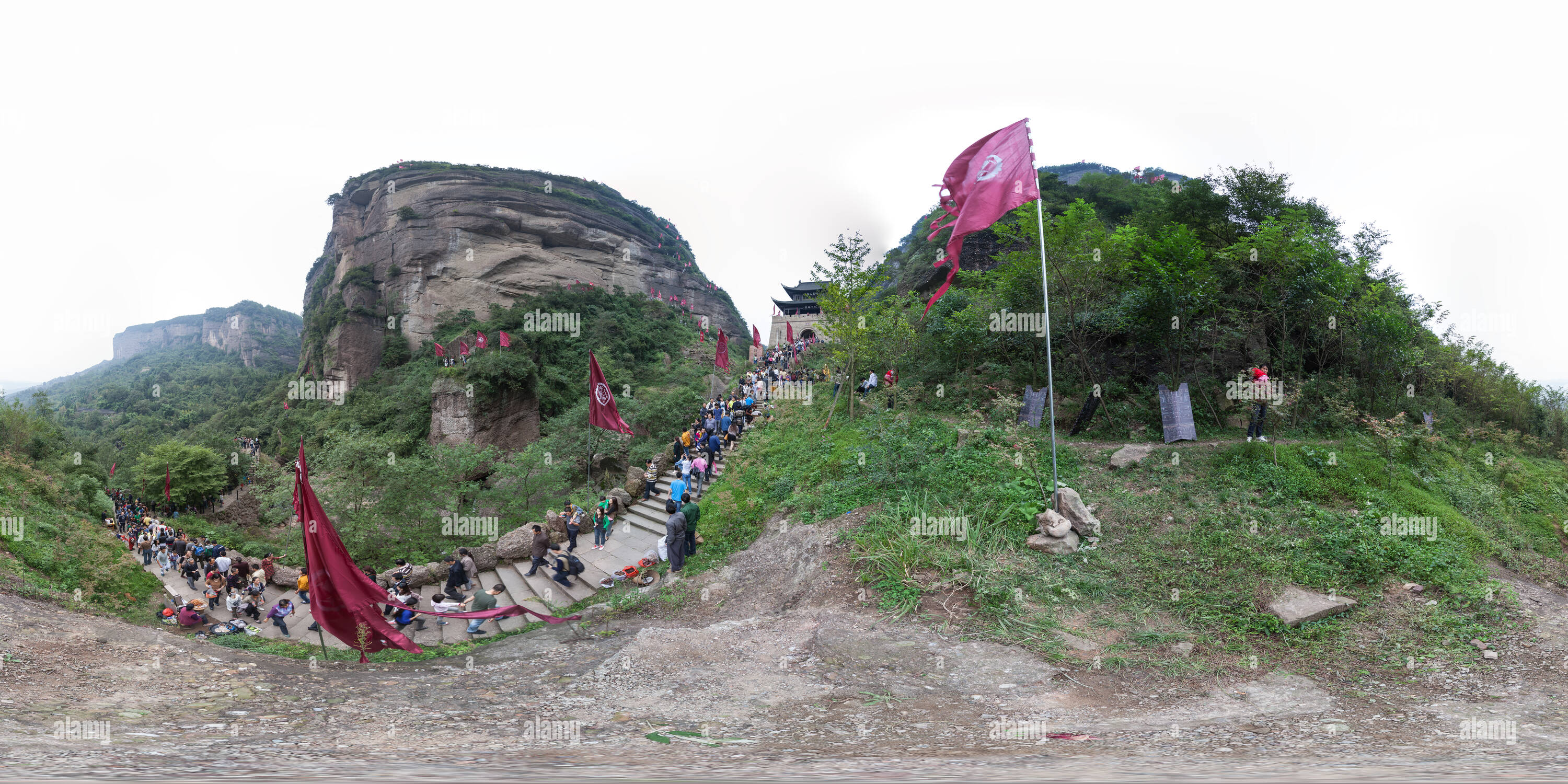 360° view of Sichuan Province - Jiange - JIANMENGUAN -14 - Alamy