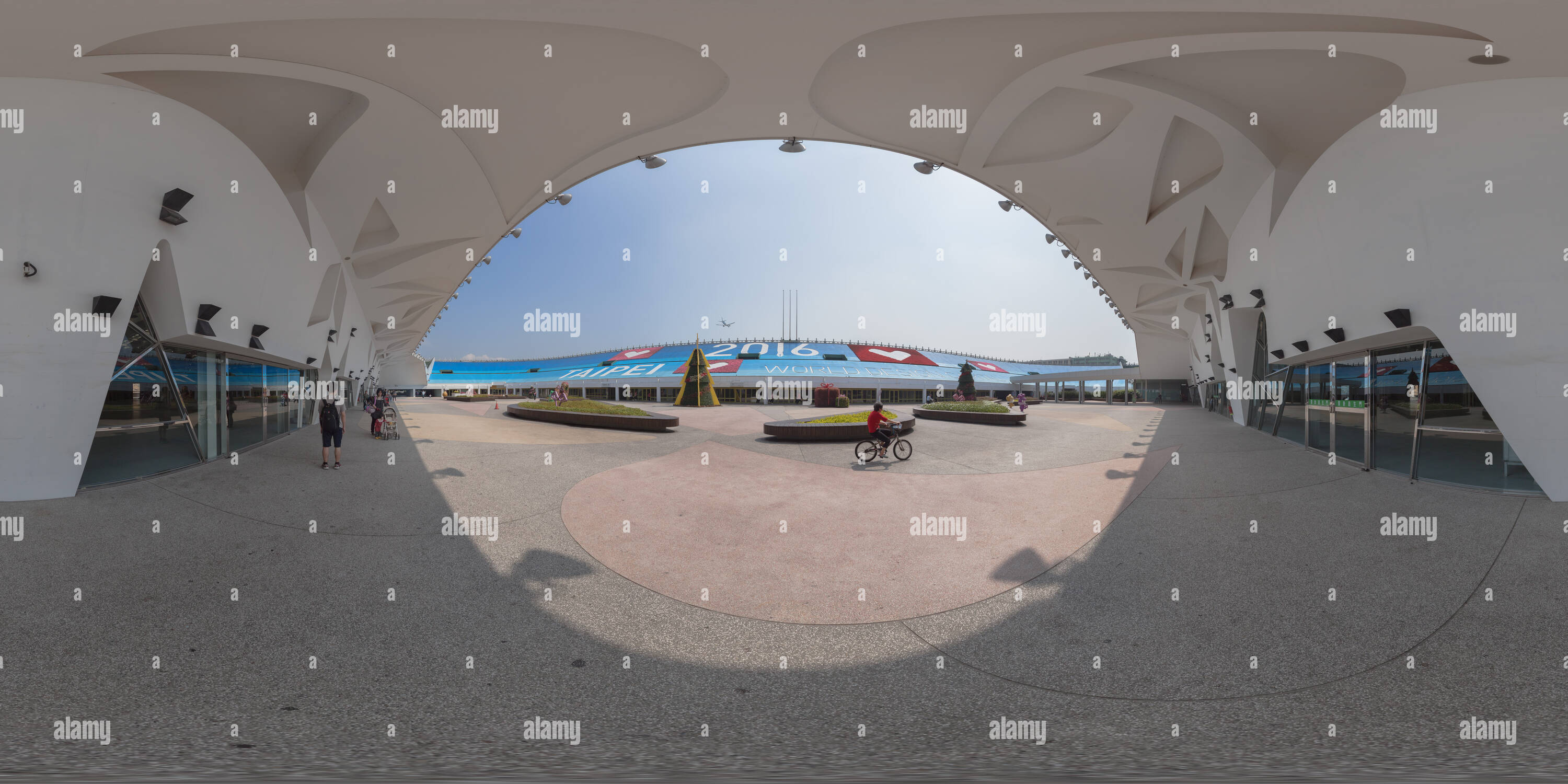 360° view of Taipei - Maruyama blooming Museum -2013 - Alamy