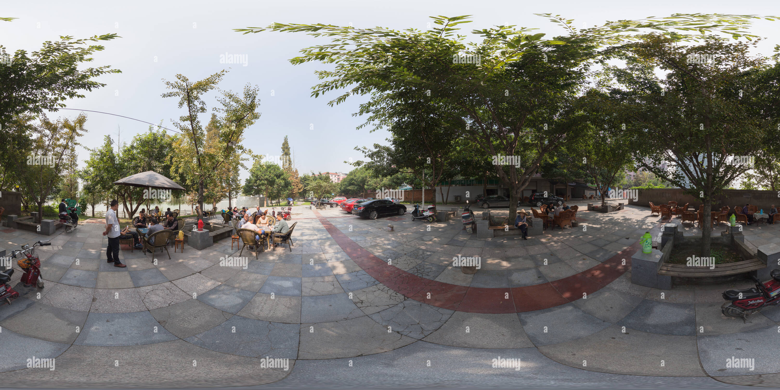 360° view of Chengdu - Jintang County - Qingfeng Bridge -9-2013 - Alamy