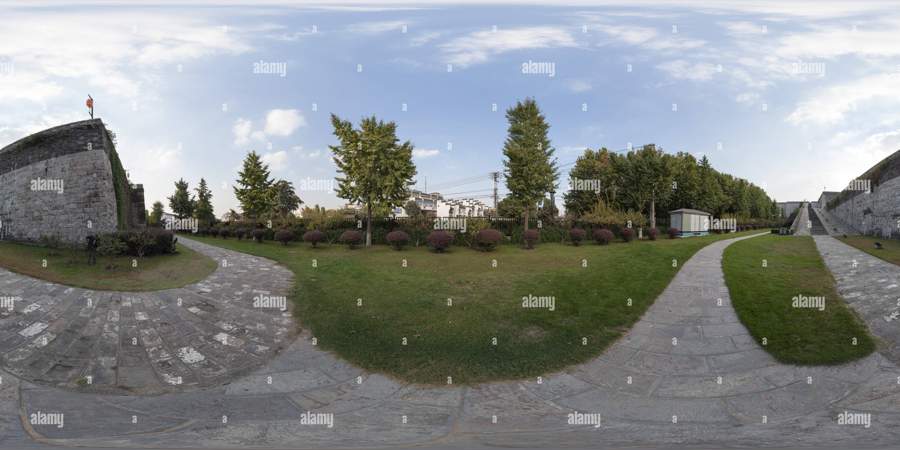 360° view of Nanjing - China Gate Urn -8-2013 - Alamy