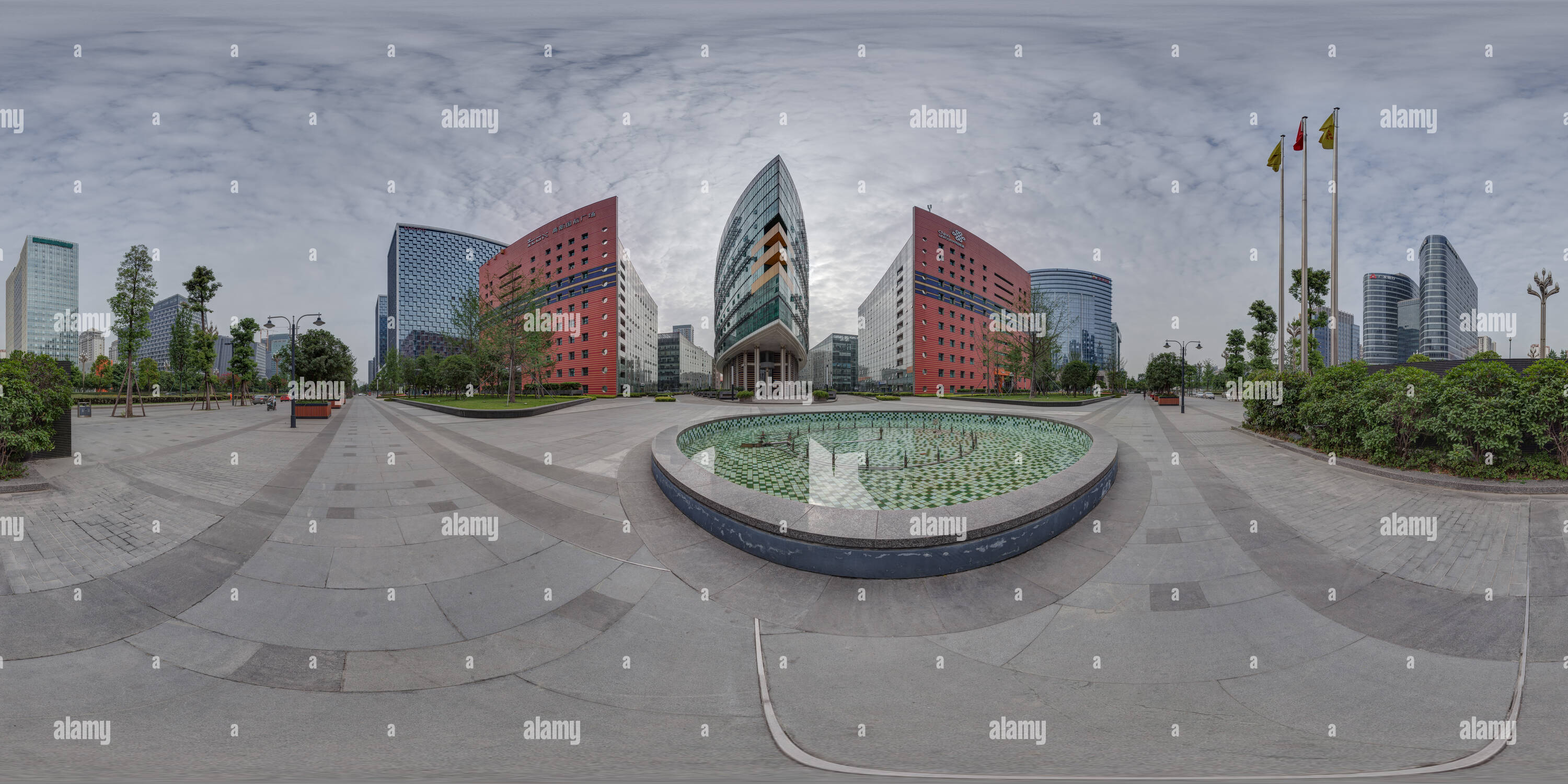 360° view of 2014-05 - Chengdu Hi-tech Zone -1 - Alamy