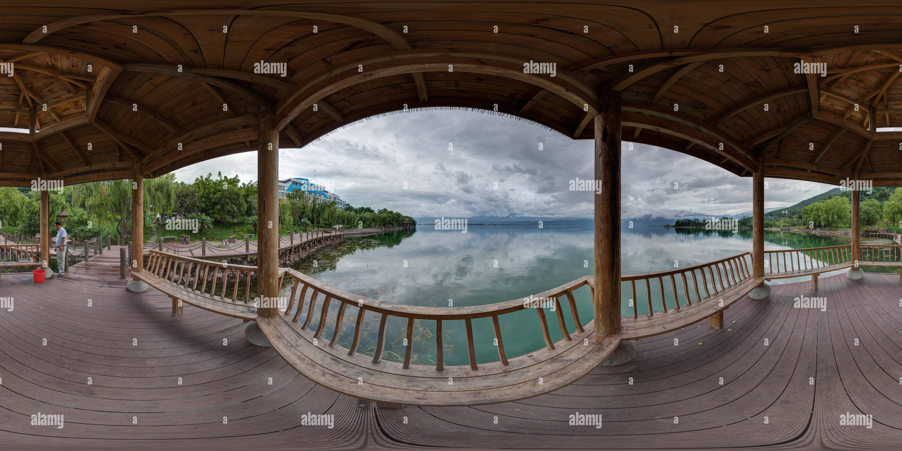 360° view of Sichuan - Xichang City - Qionghai -10-2014 - Alamy