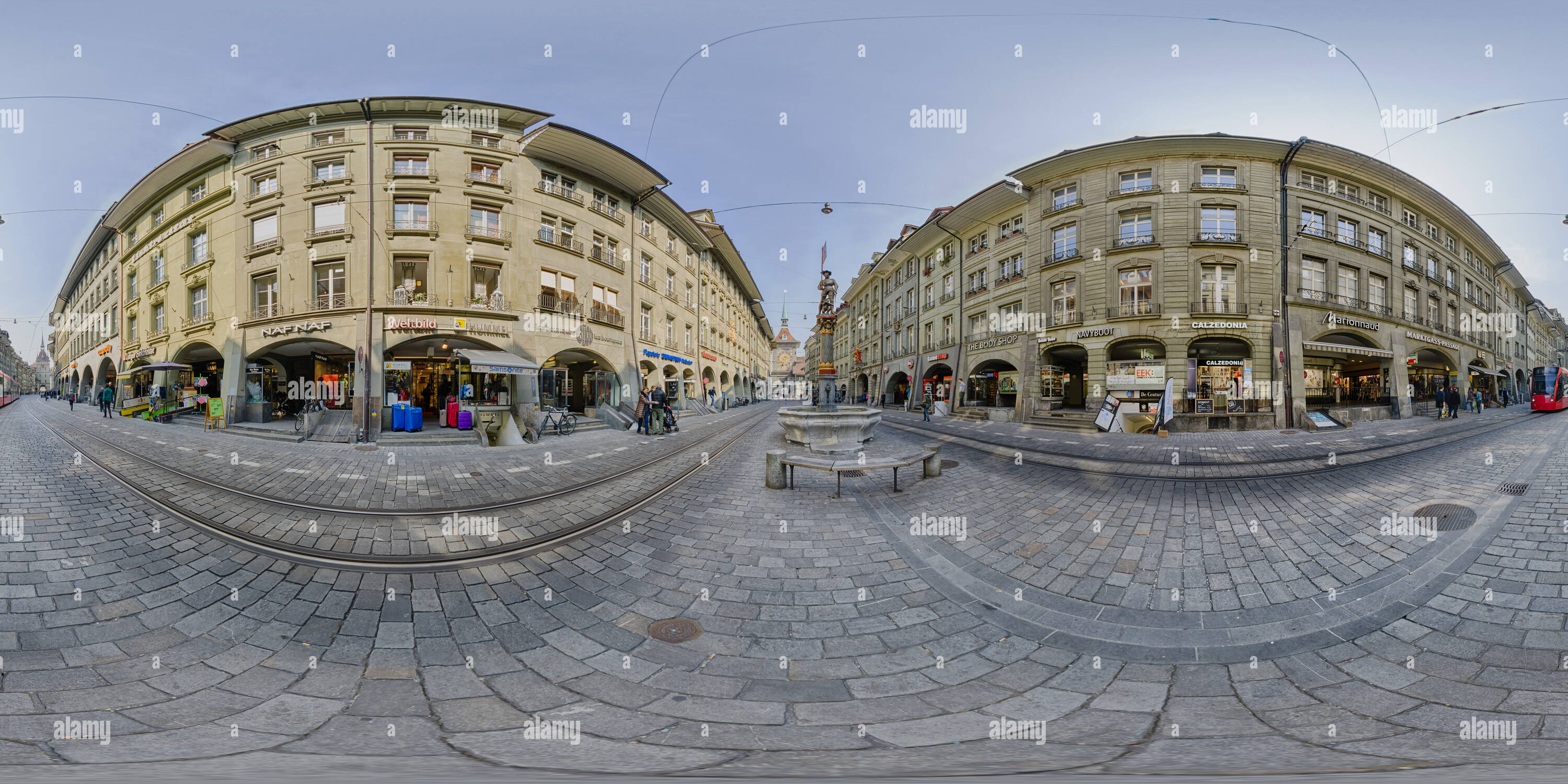 360° view of 2015-03-20- Switzerland - Capital - Bern -2 (Market Street ...